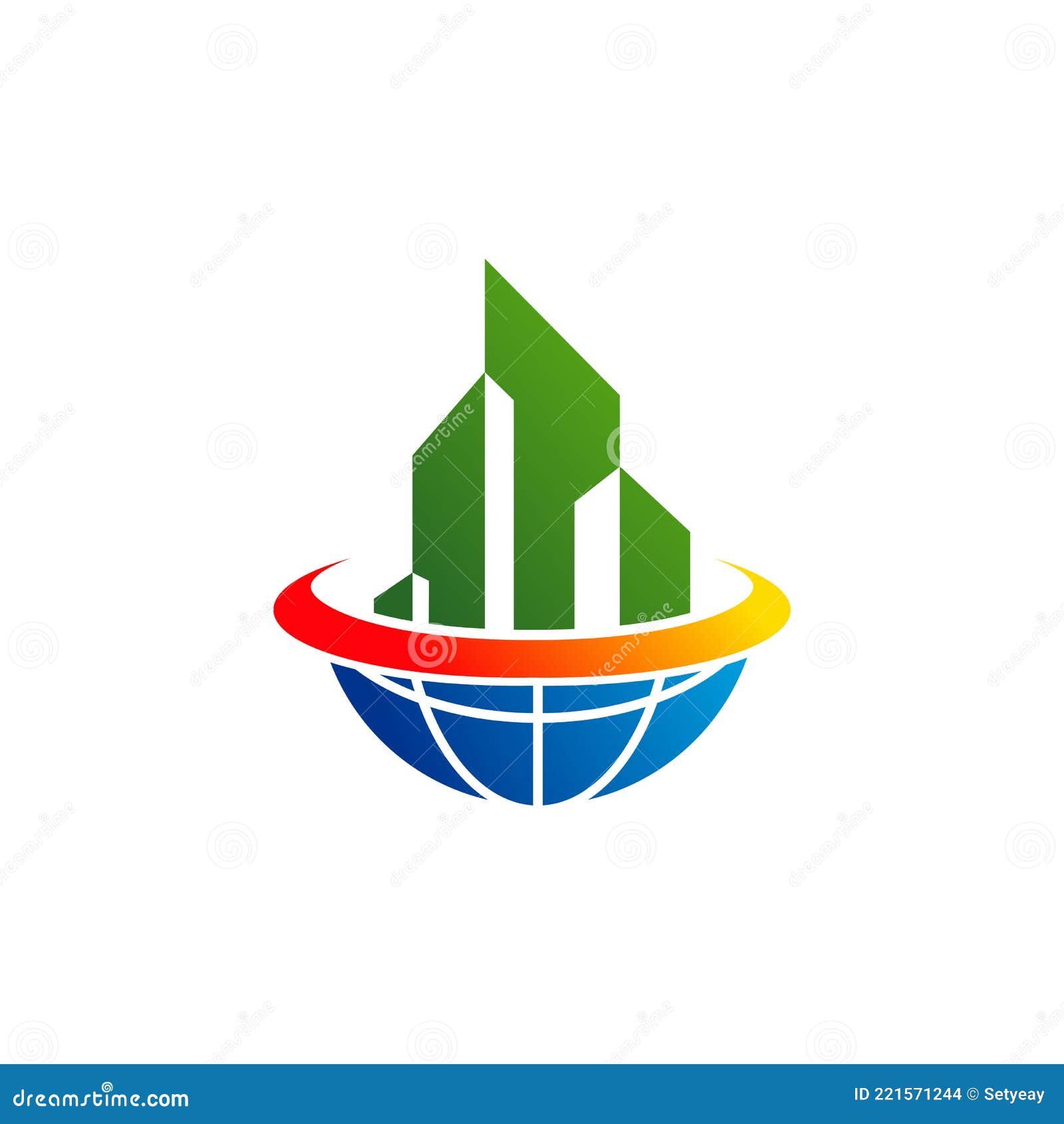 World City Logo Vector Template, Creative Building Logo Design Concepts ...