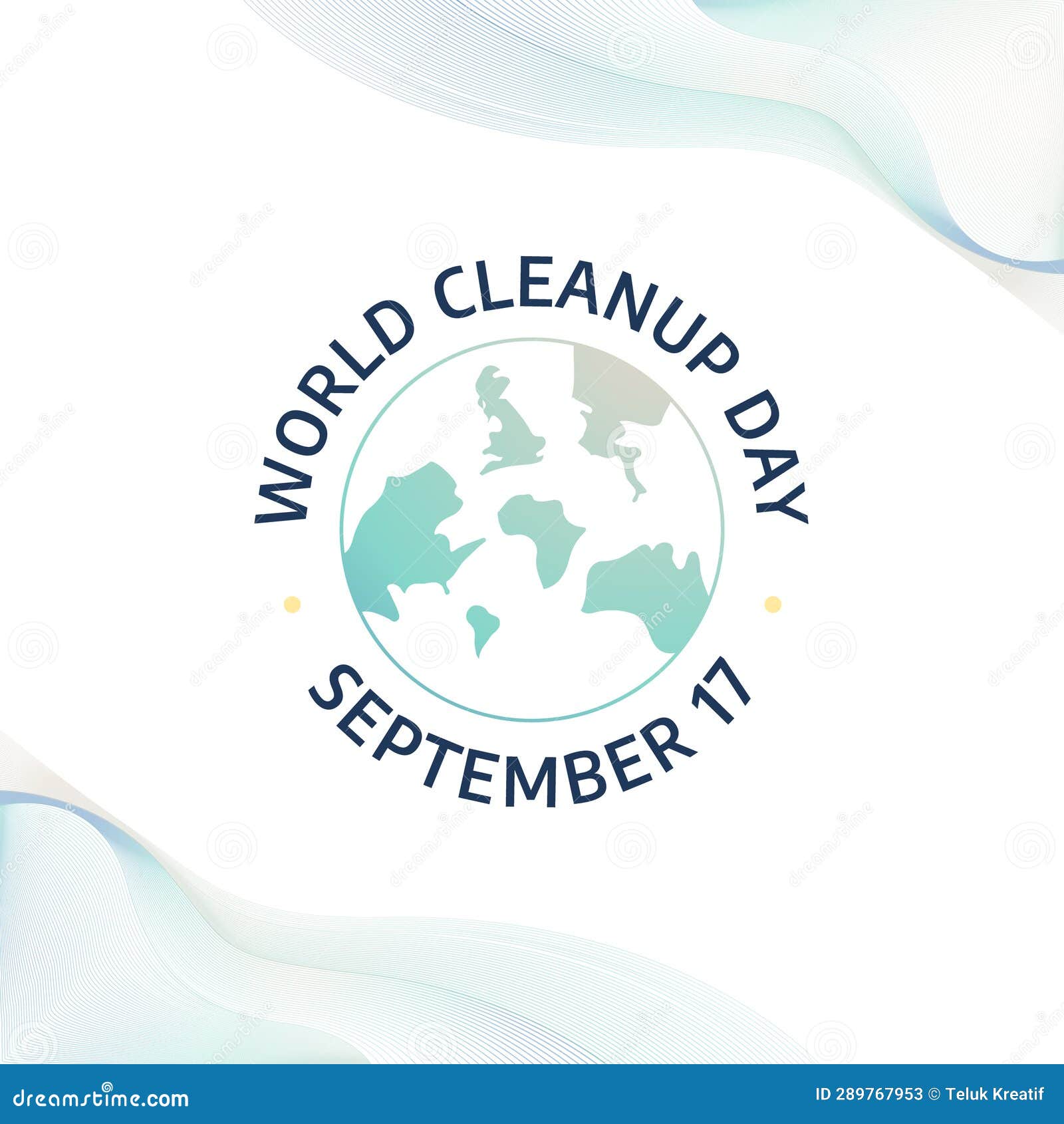 World Cleanup Day Design Template Good for Celebration Usage. Stock ...