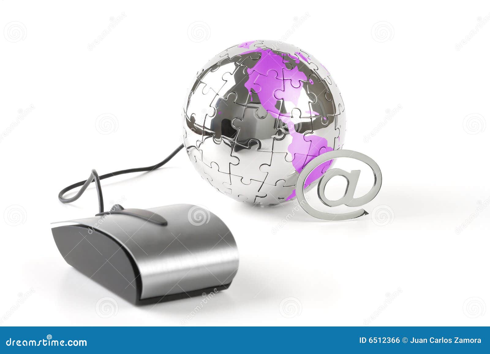 The world in a click stock illustration. Illustration of finance - 6512366