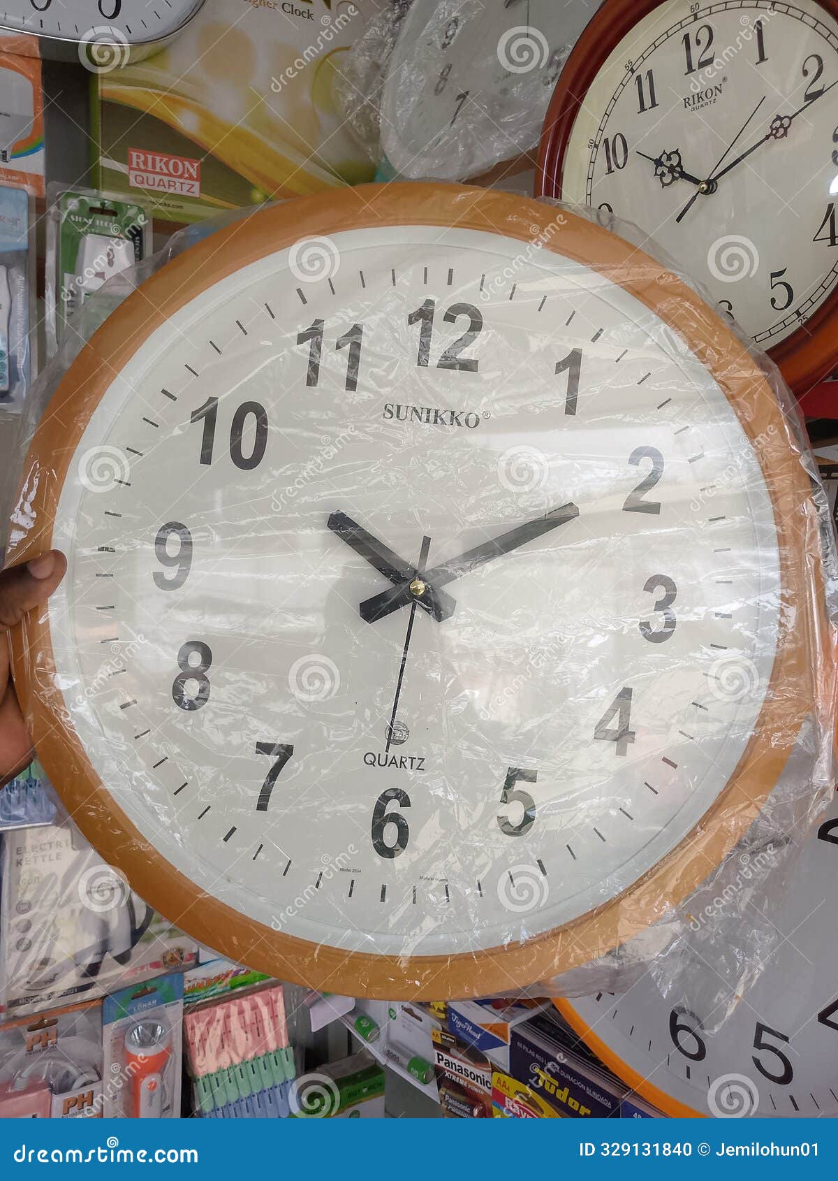 This is a World Clock in the Carton Time Hour Editorial Image - Image ...