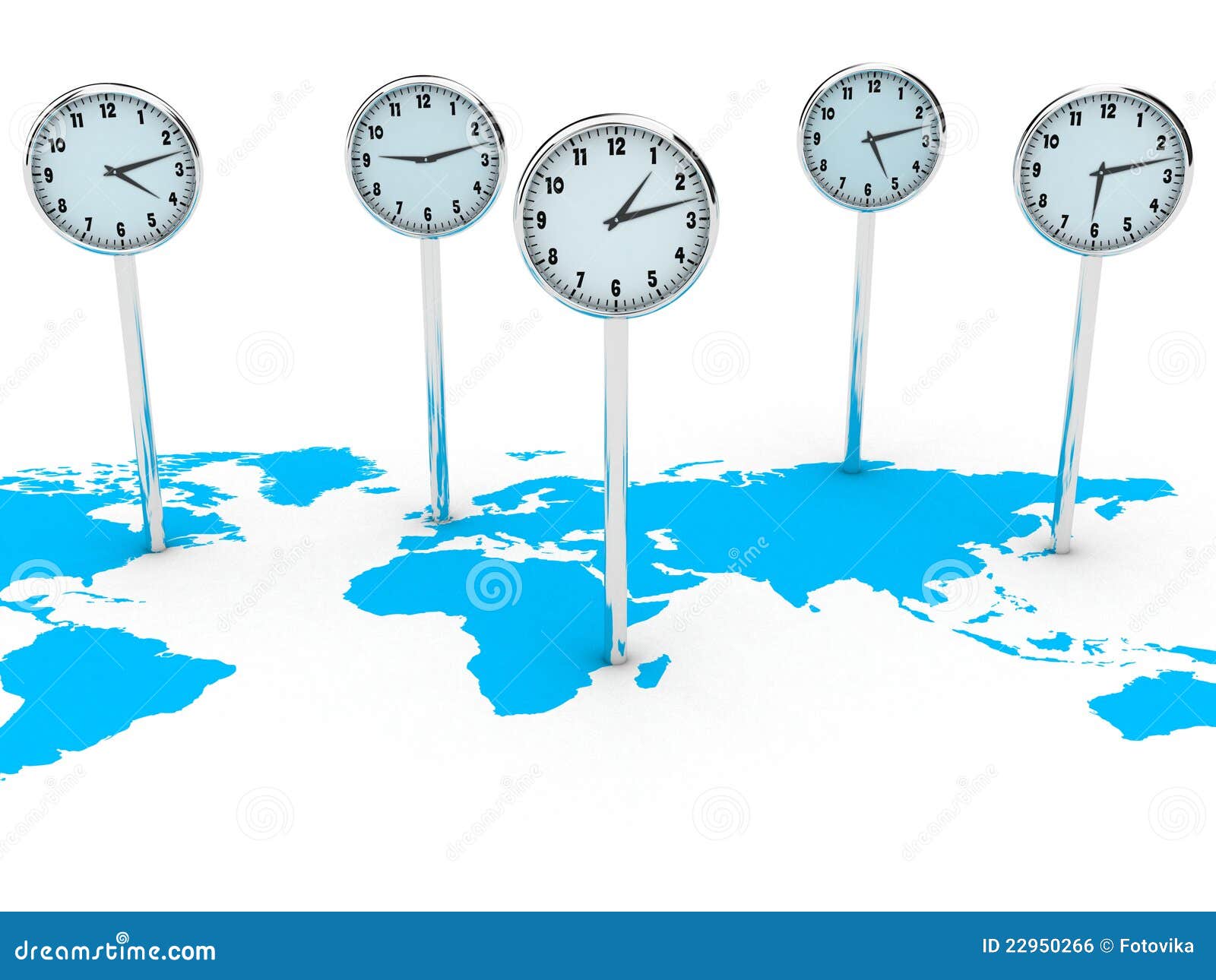 World clocks stock illustration. Illustration of time - 22950266