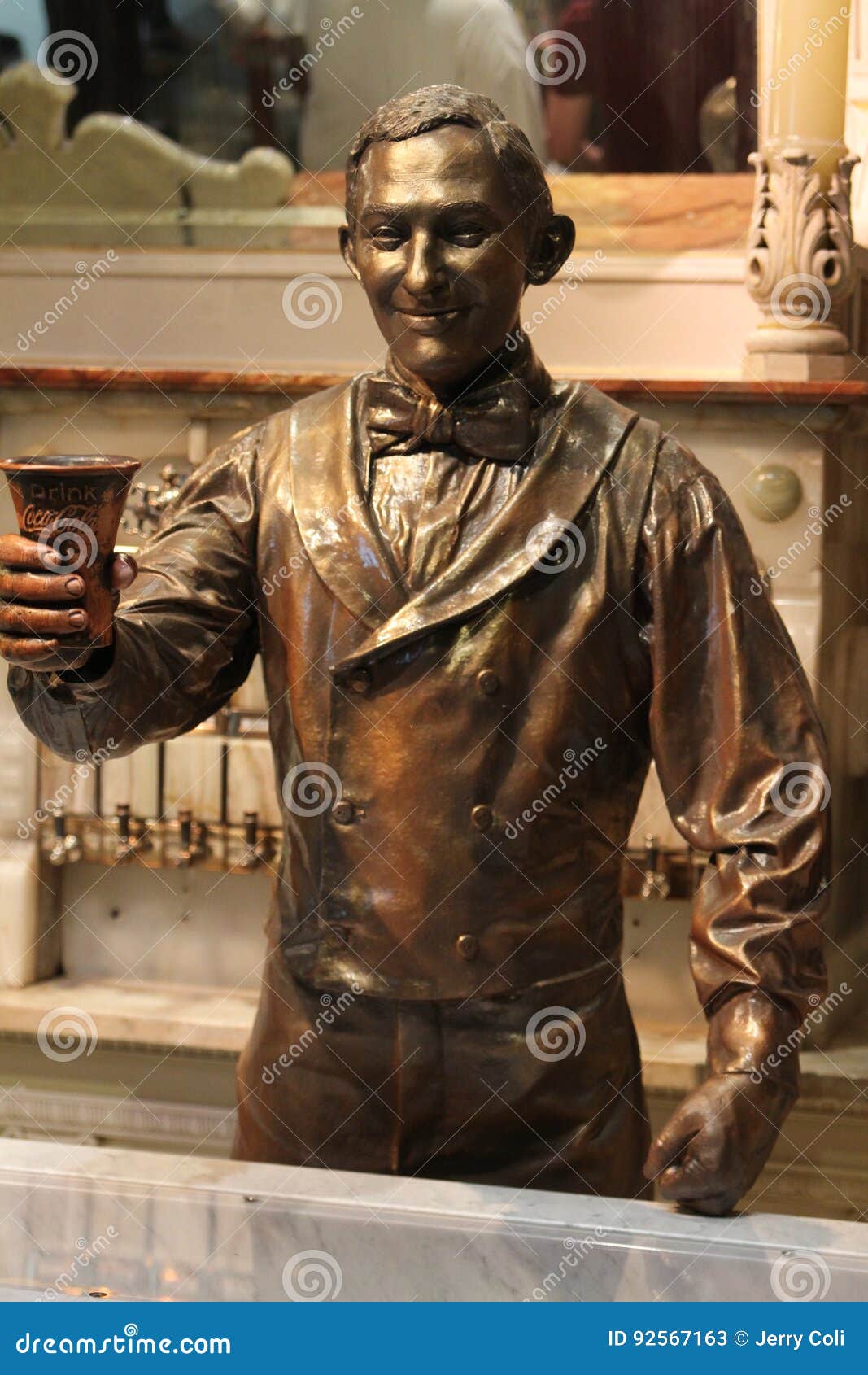 Soda Jerk Statue At Coca Cola Museum, Atlanta, GA Editorial Image ... Soda Jerk Statue At Coca Cola Museum, Atlanta, GA Editorial Image ...