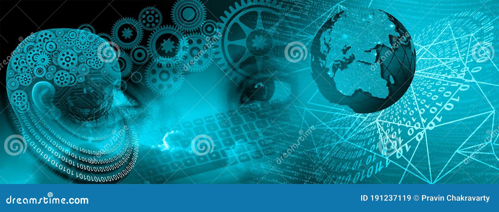 World Cogs Business Concept Cyber Security Data Protection Business ...