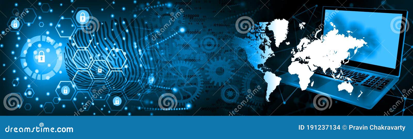 World Cogs Business Concept Cyber Security Data Protection Business ...