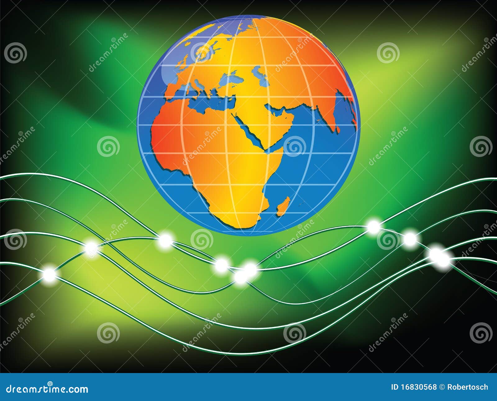World communication stock vector. Illustration of business - 16830568