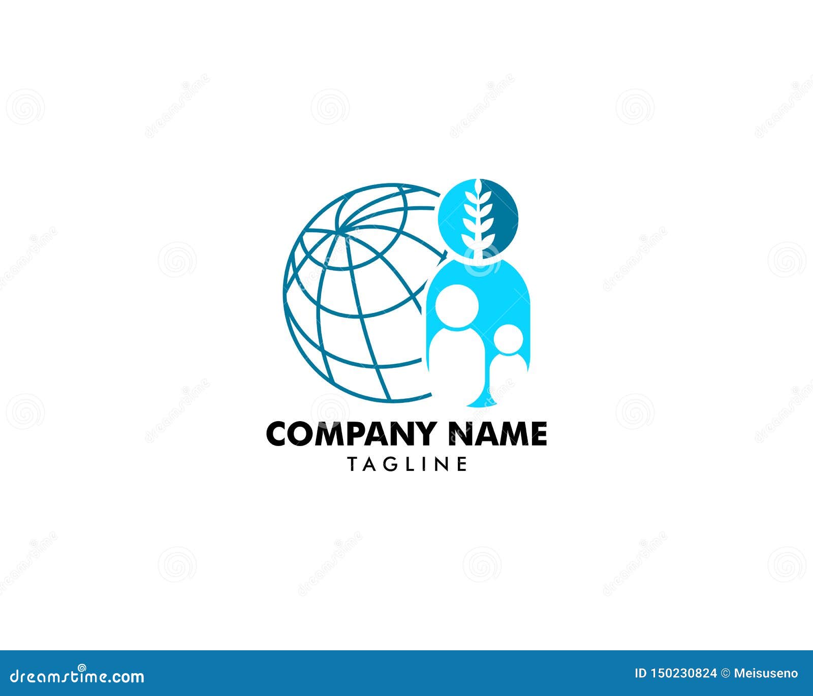 World Community Vector Logo Design Elements Stock Vector - Illustration ...
