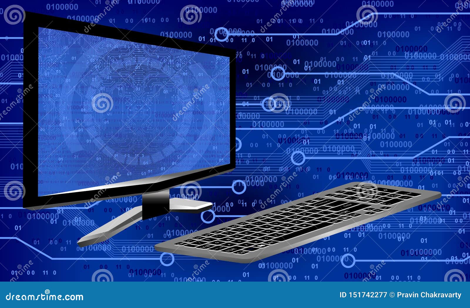 World Computer Network Technology. Technology Communication. Stock ...