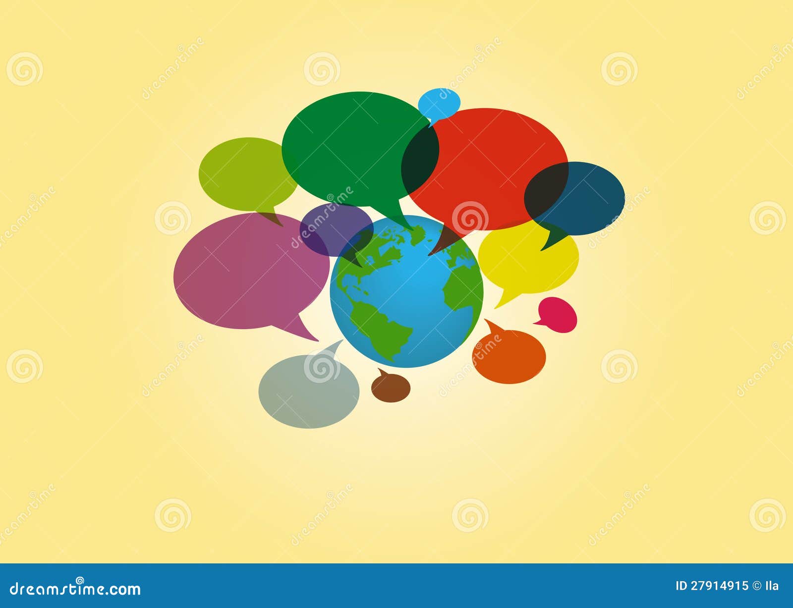 World communication stock vector. Illustration of global - 27914915
