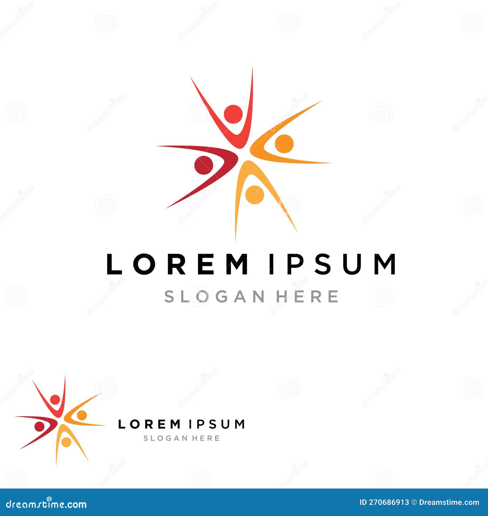 World Comunity Logo with People and Globe Illustration Design Vector ...