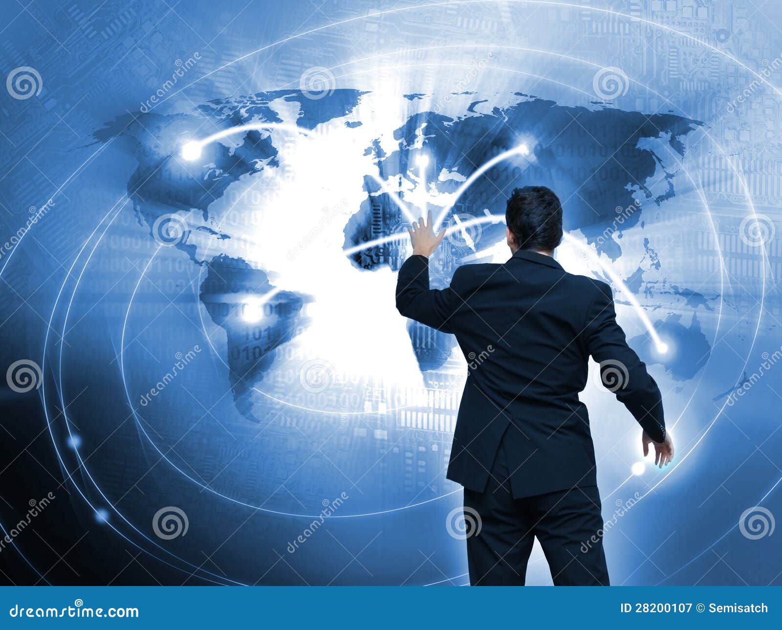 World connection stock image. Image of partnership, concept - 28200107