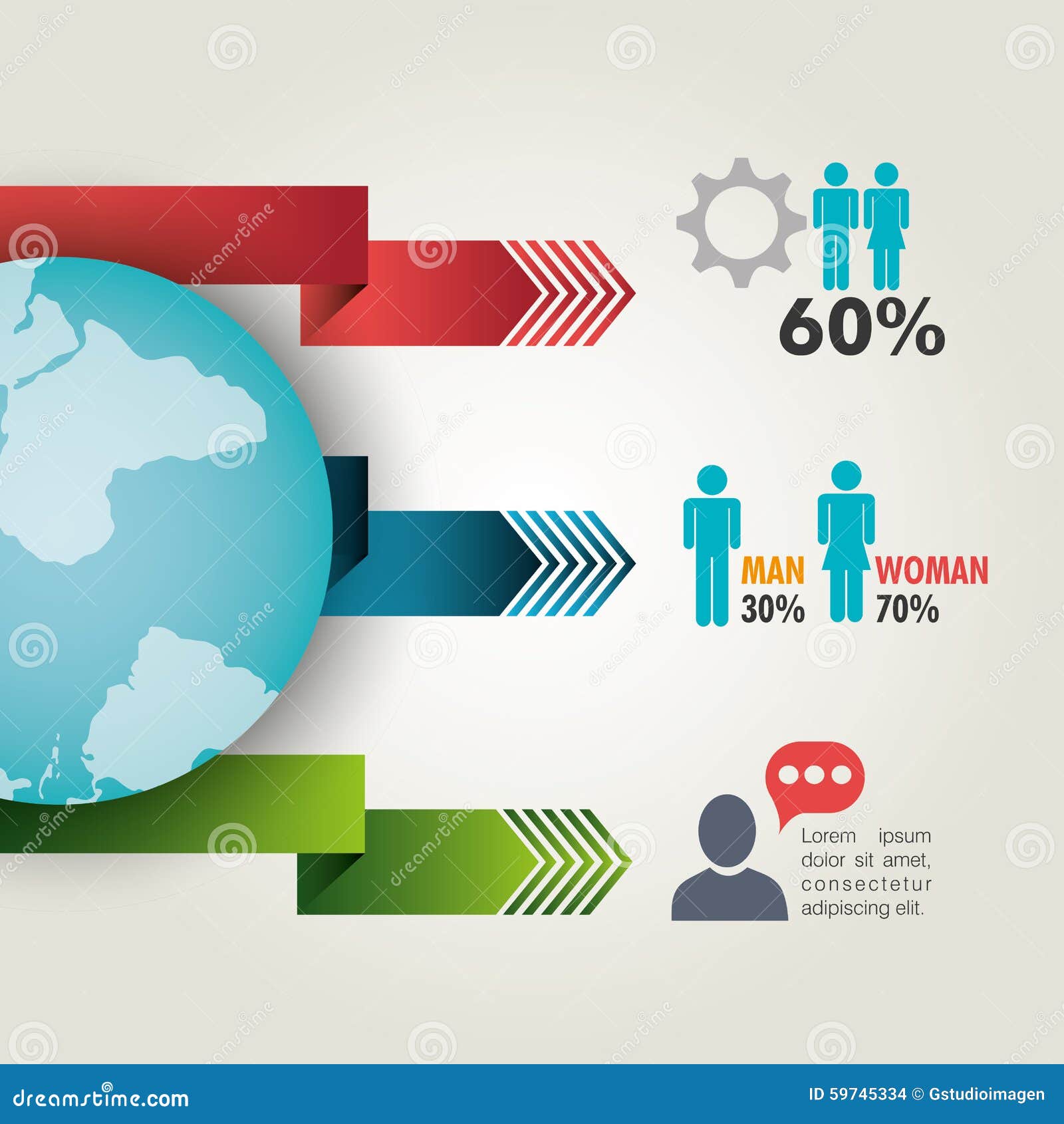 World Connections and Business Infographic Stock Vector - Illustration ...