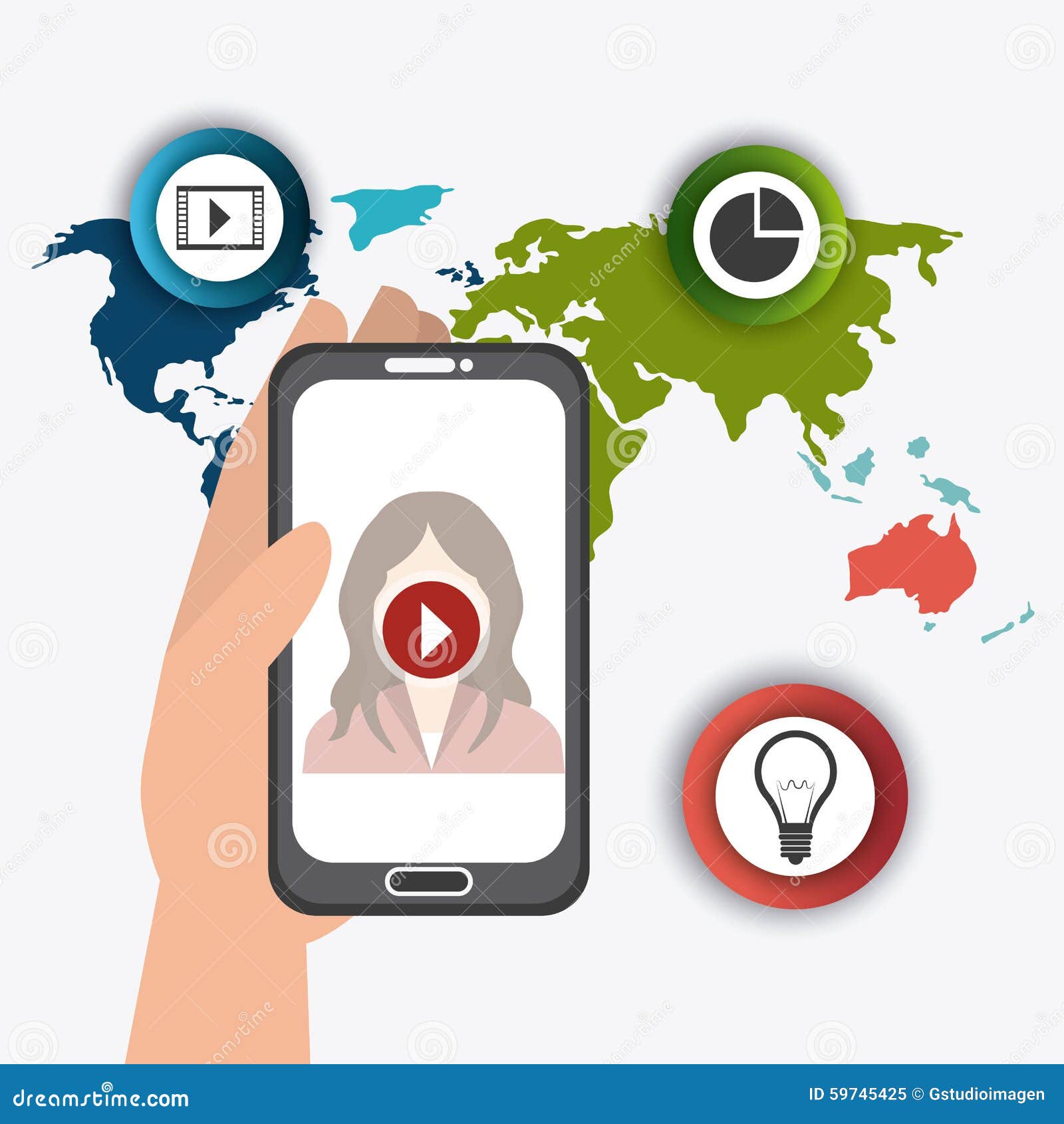 World Connections and Business Infographic Stock Vector - Illustration ...