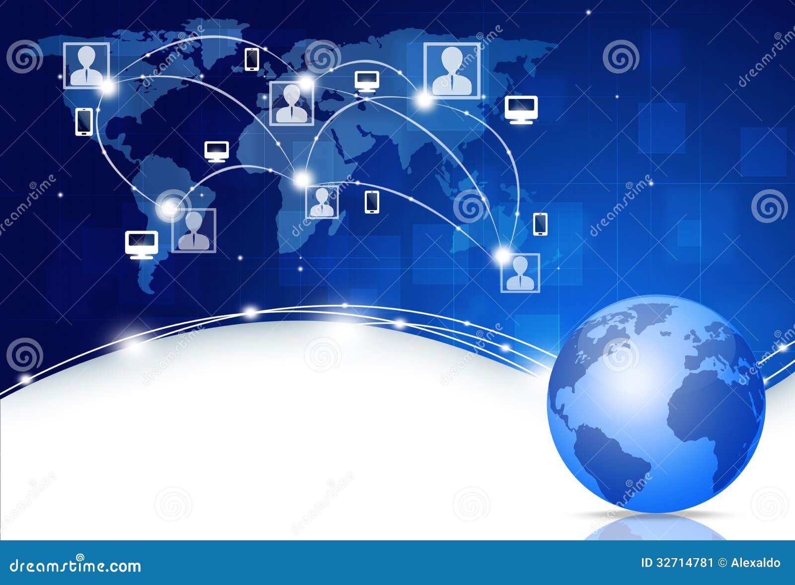 World Connections stock illustration. Illustration of information ...