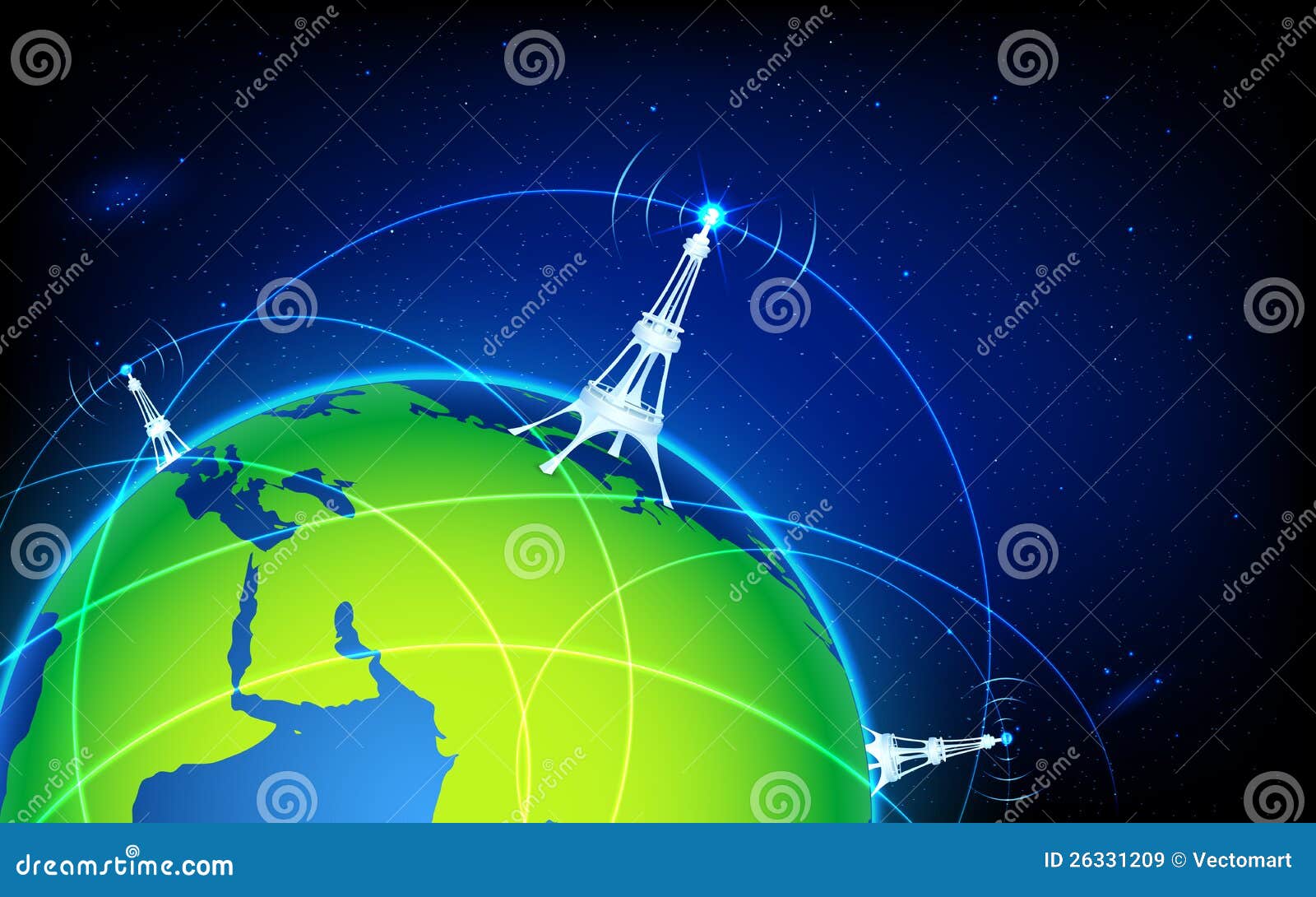 World Connectivity stock vector. Illustration of international - 26331209
