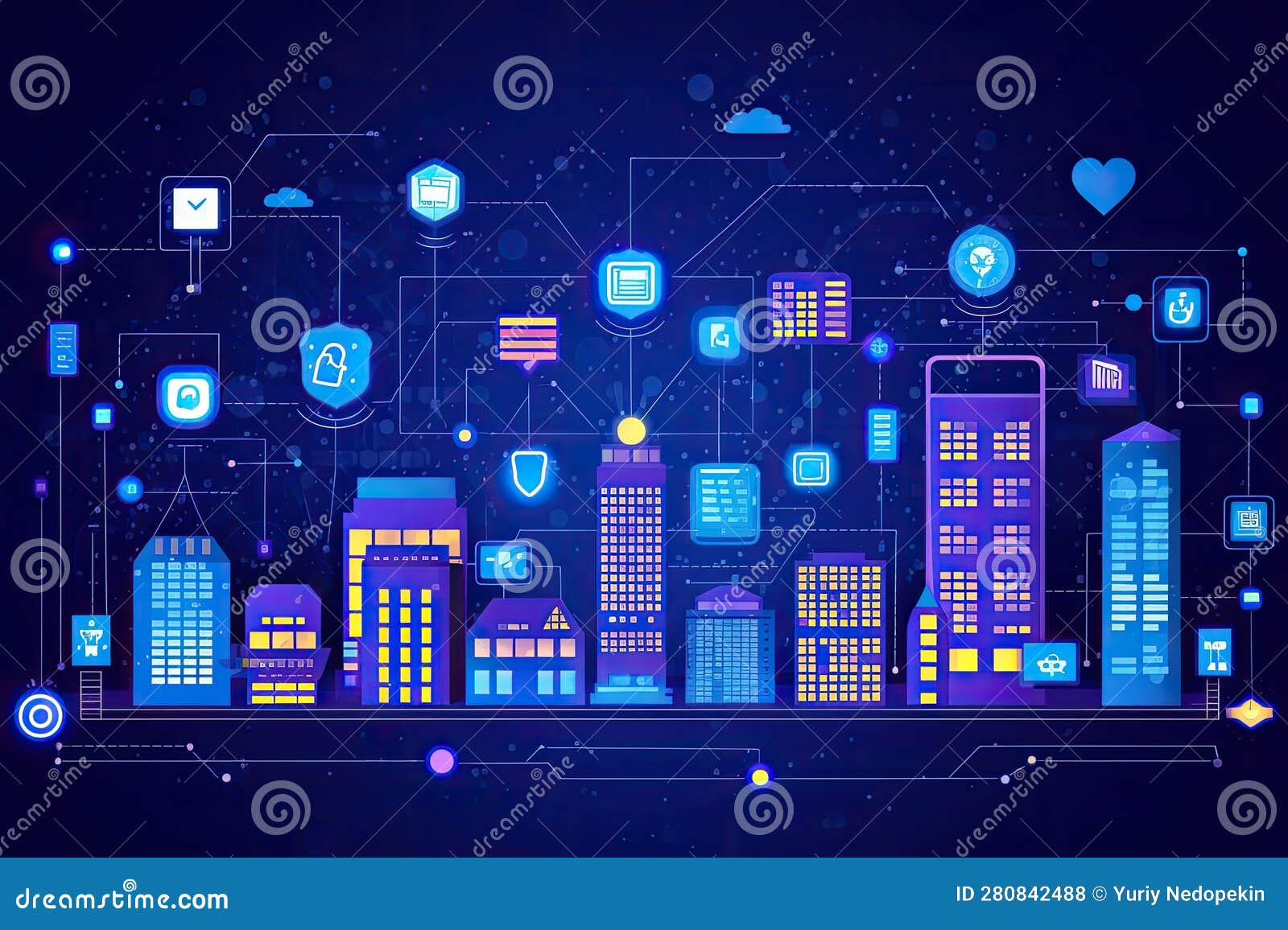 World of Contactless Technologies. Generative AI Stock Photo - Image of ...