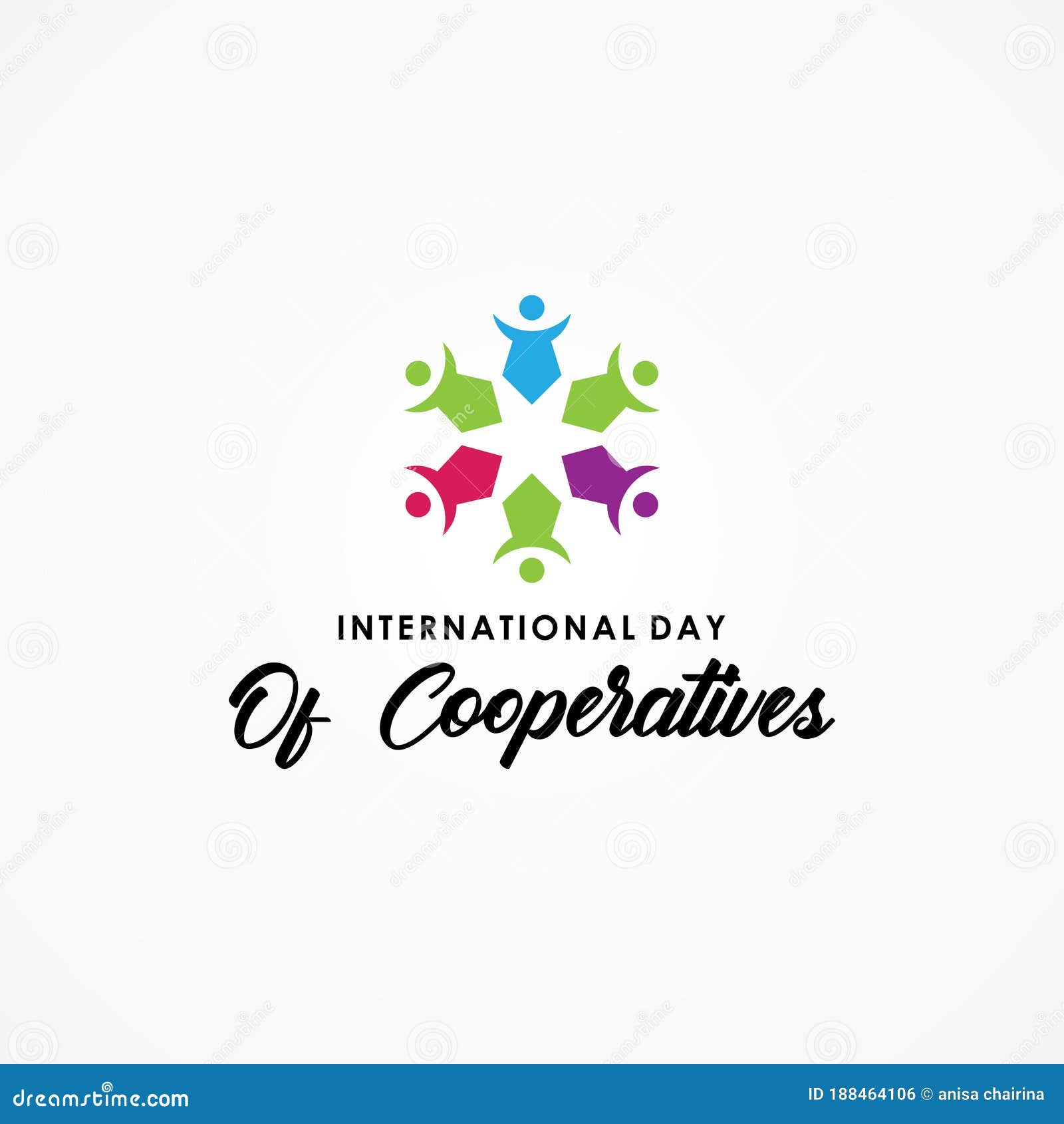 World Cooperative Day Vector Design Illustration for Celebrate Moment ...