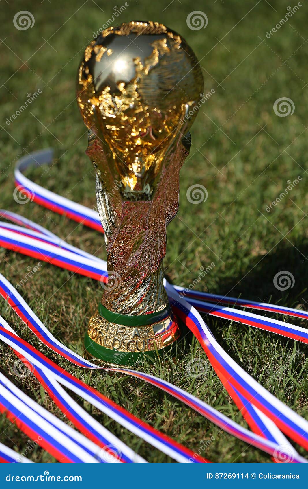 World cup trophy editorial stock image. Image of award - 87269114