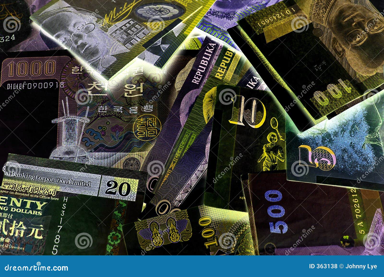 World Currency On Oil Background Stock Image | CartoonDealer.com #172555285