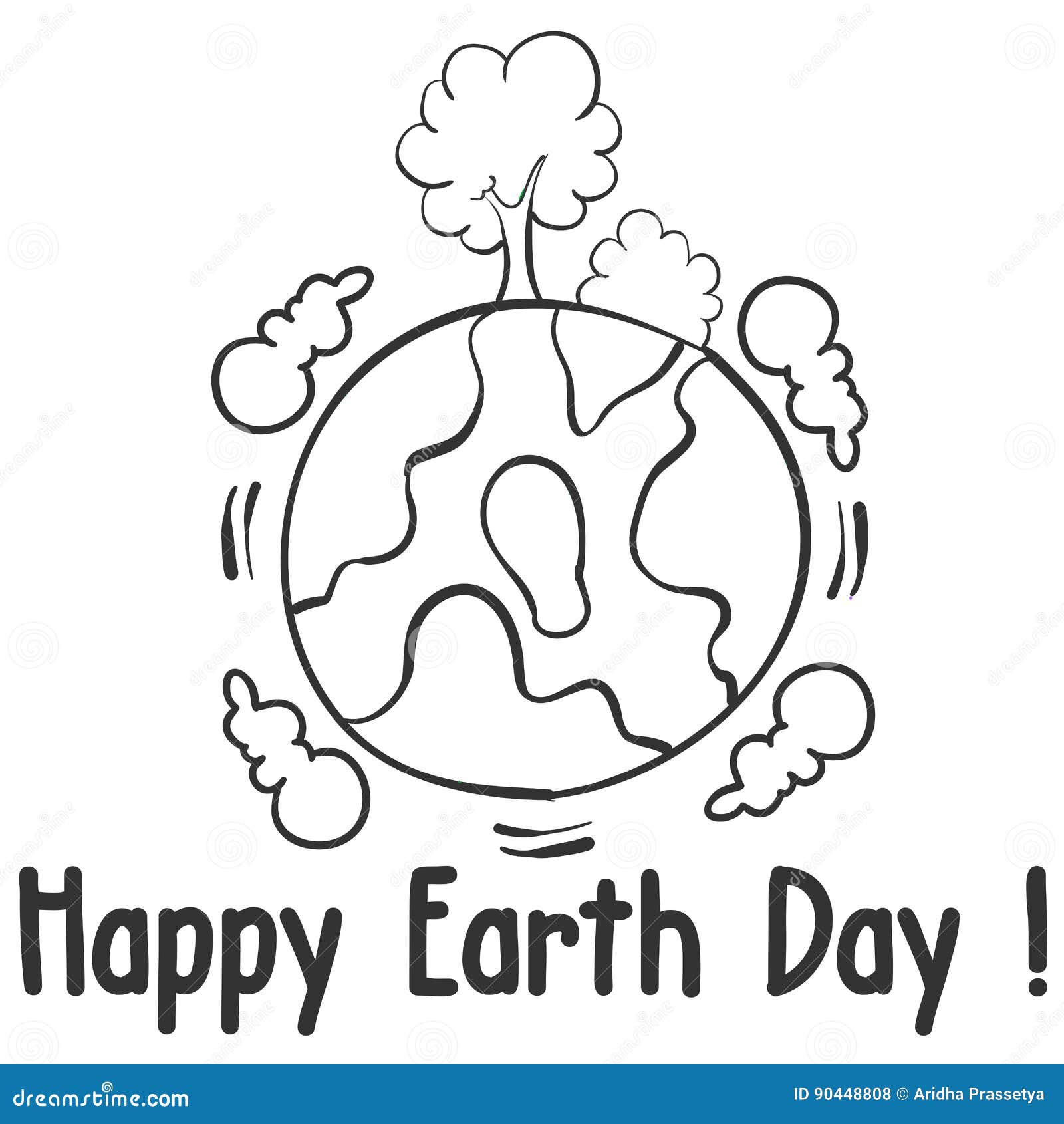 World Day Design Style Hand Draw Stock Vector - Illustration of drawing ...