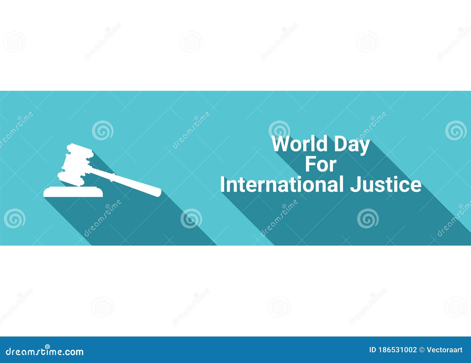 World Day for International Justice Poster Design Stock Vector ...