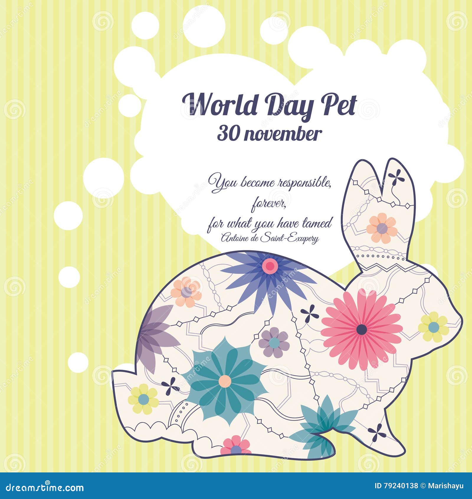 World day pet background stock illustration. Illustration of ...