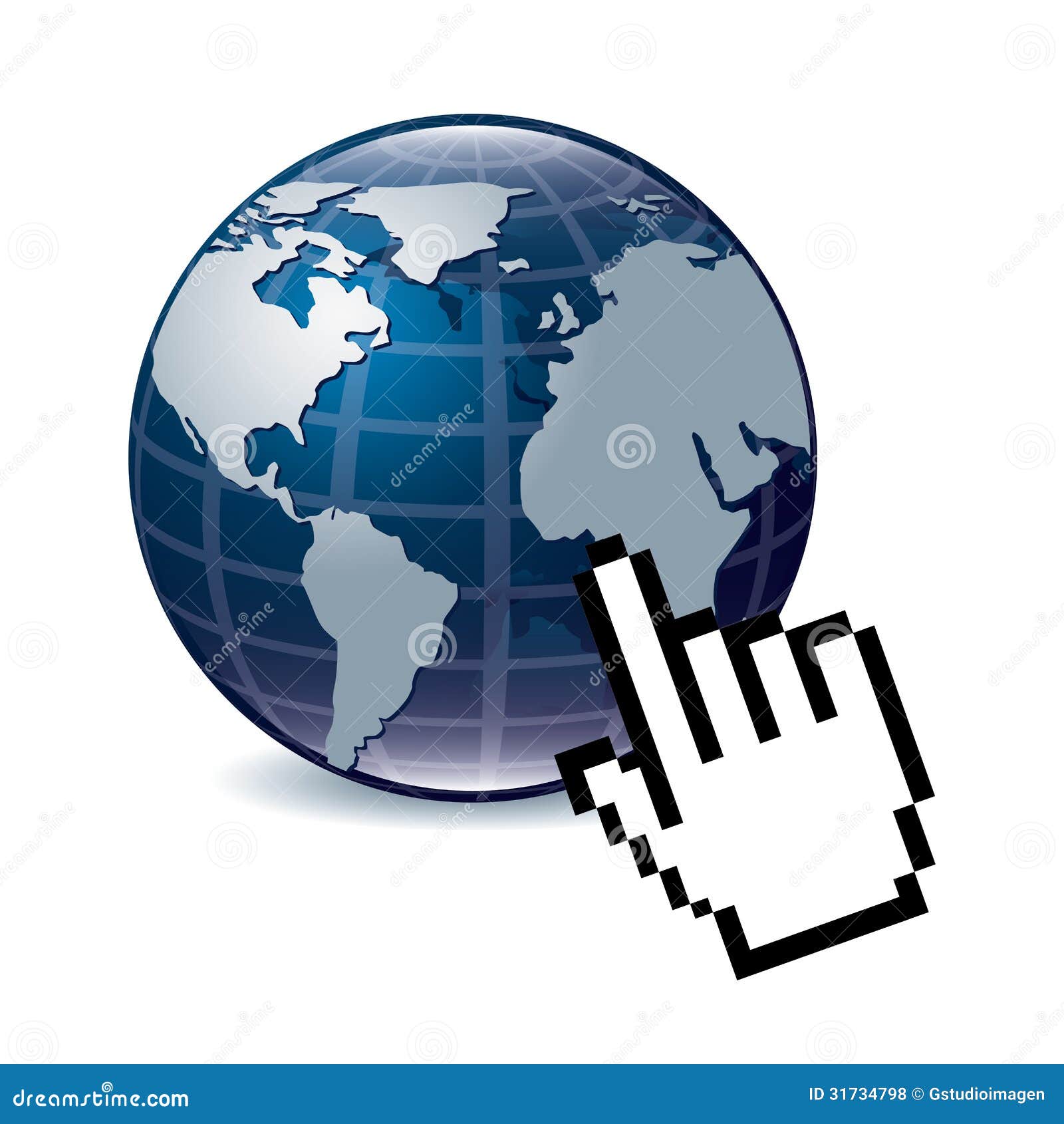 World design stock vector. Illustration of communication - 31734798