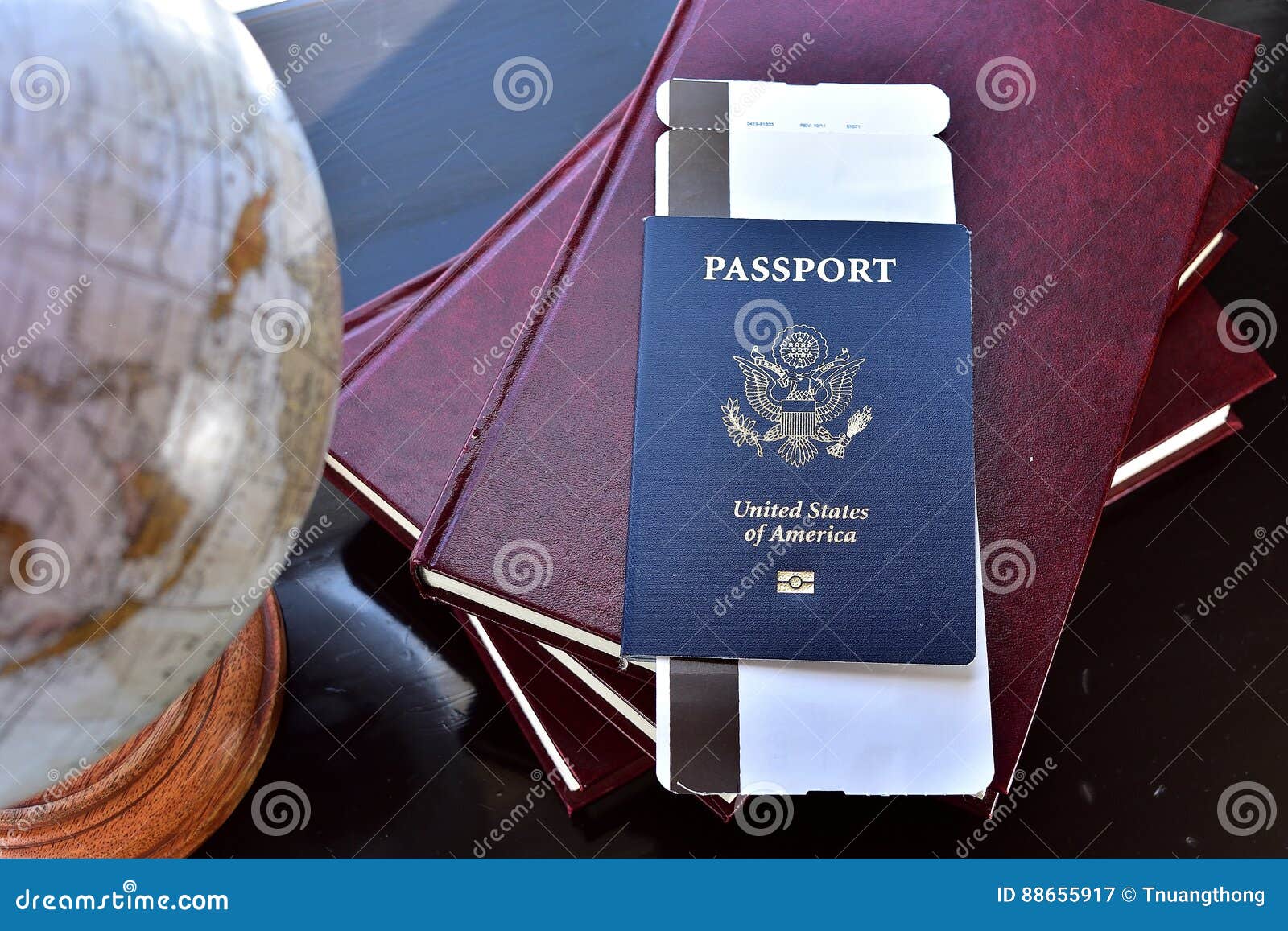 World desk globe stock image. Image of travel, scale - 88655917