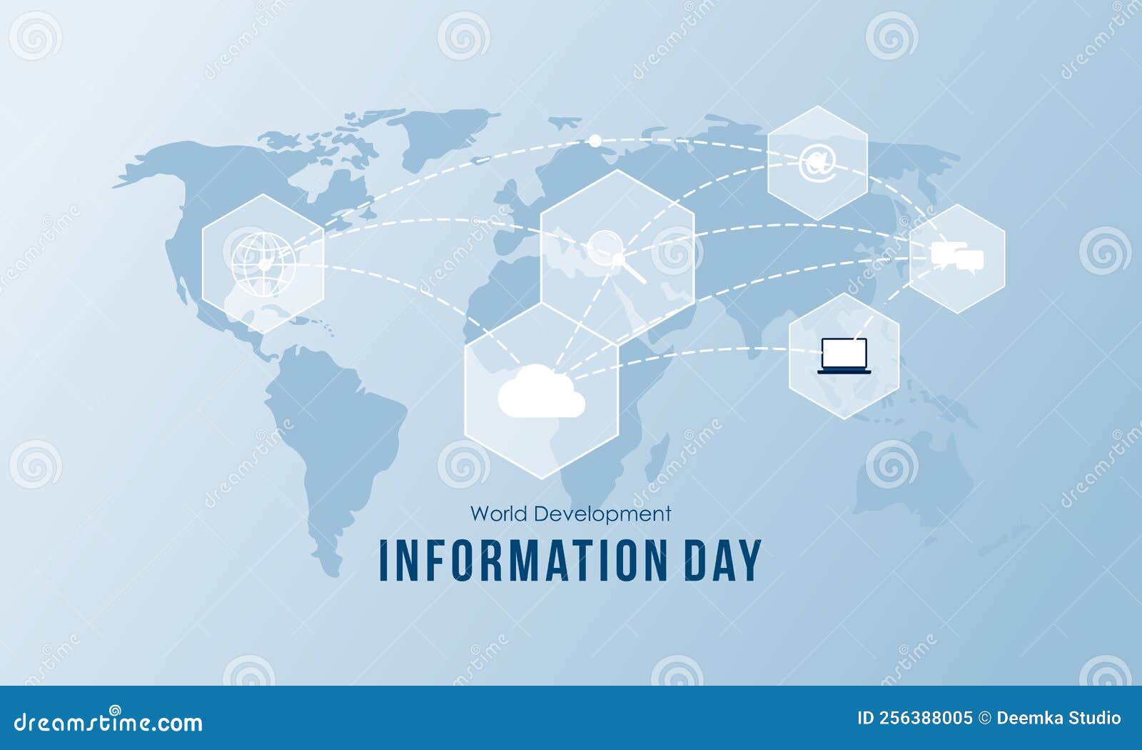 World Development Information Day. Technology Information Icon ...