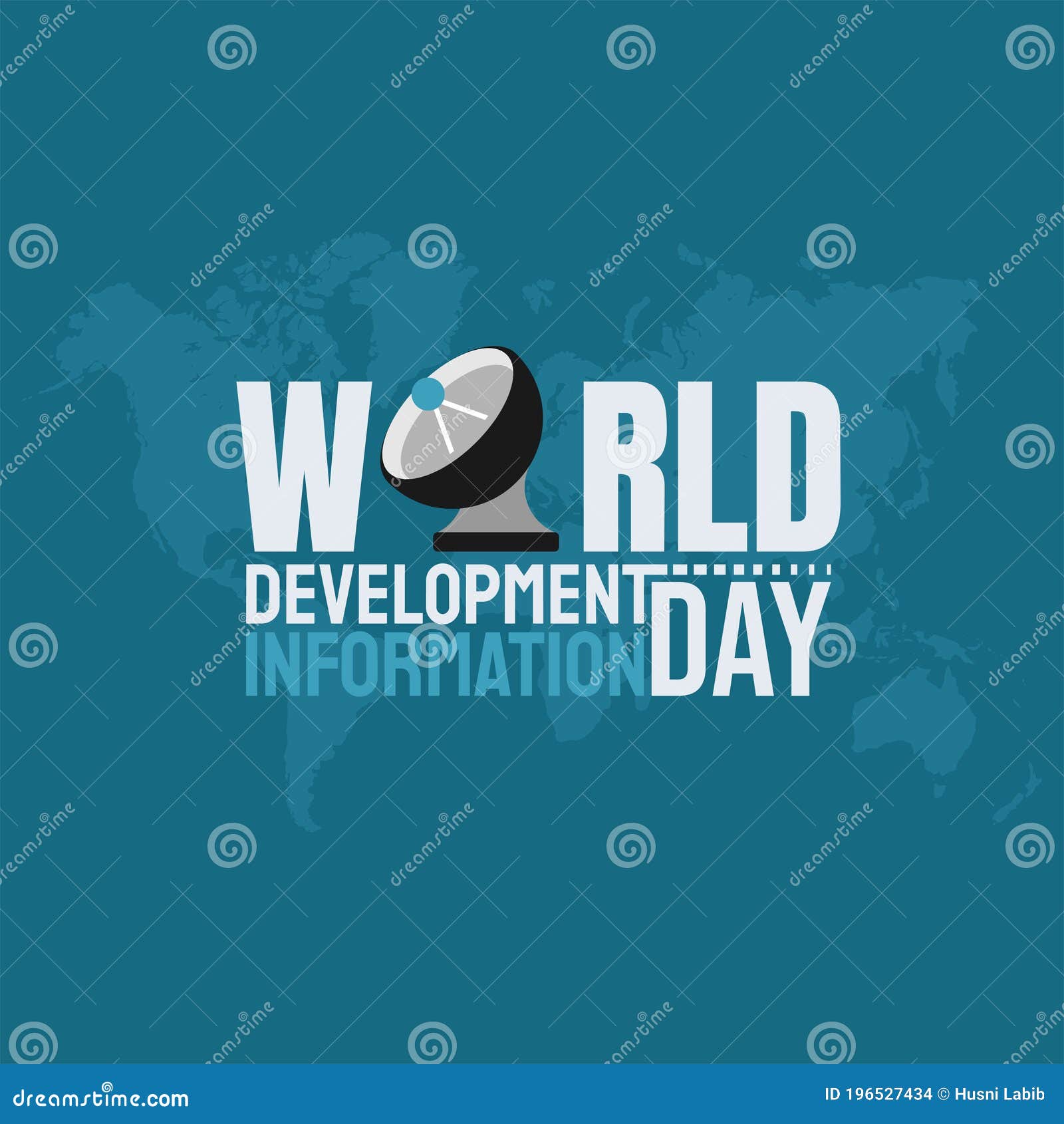 World Development Information Day Stock Vector - Illustration of router ...