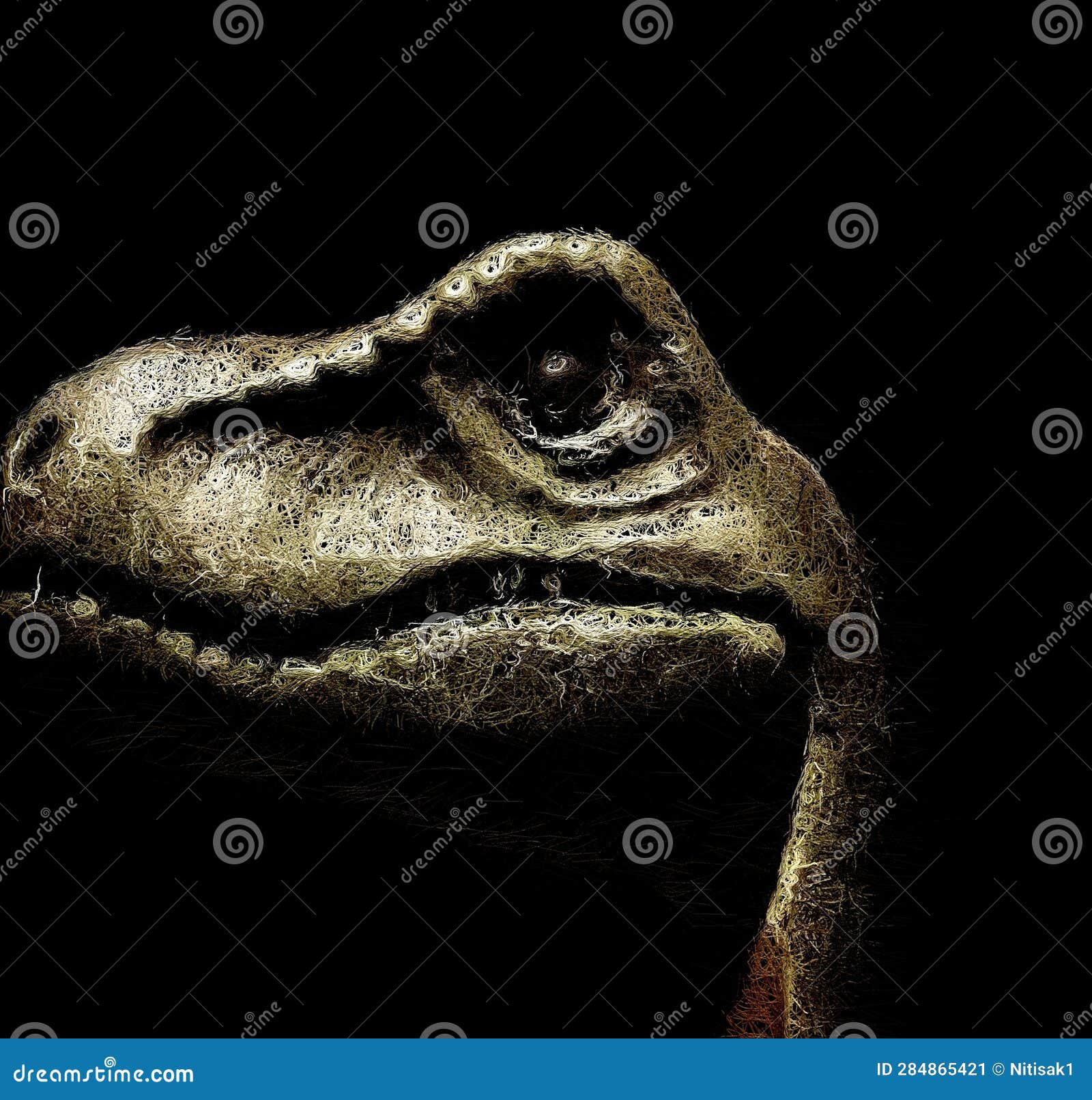 World of Dinosaur Line Art in Captivating Visuals Stock Illustration ...