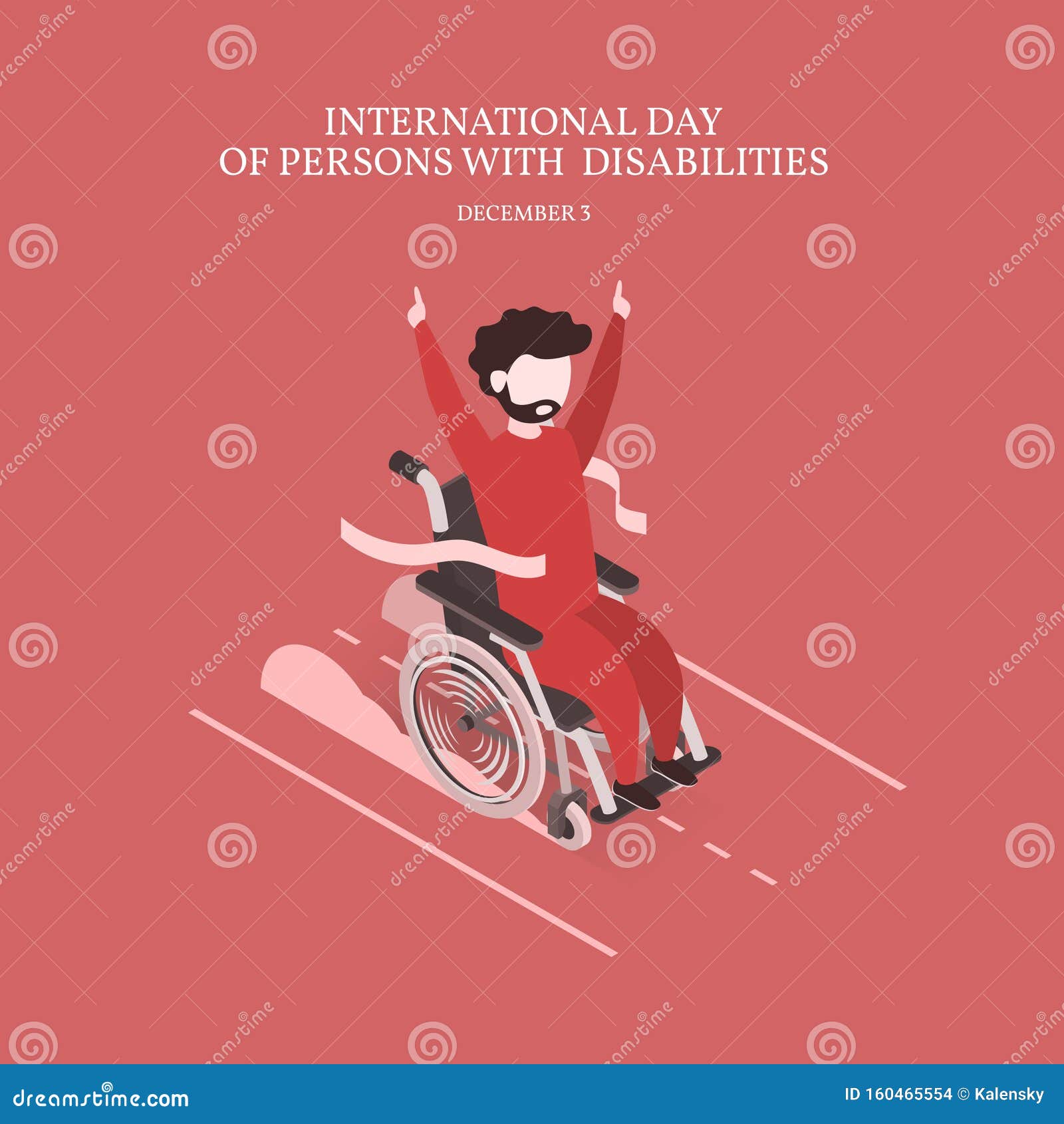 World Disabilities Day stock vector. Illustration of celebration ...