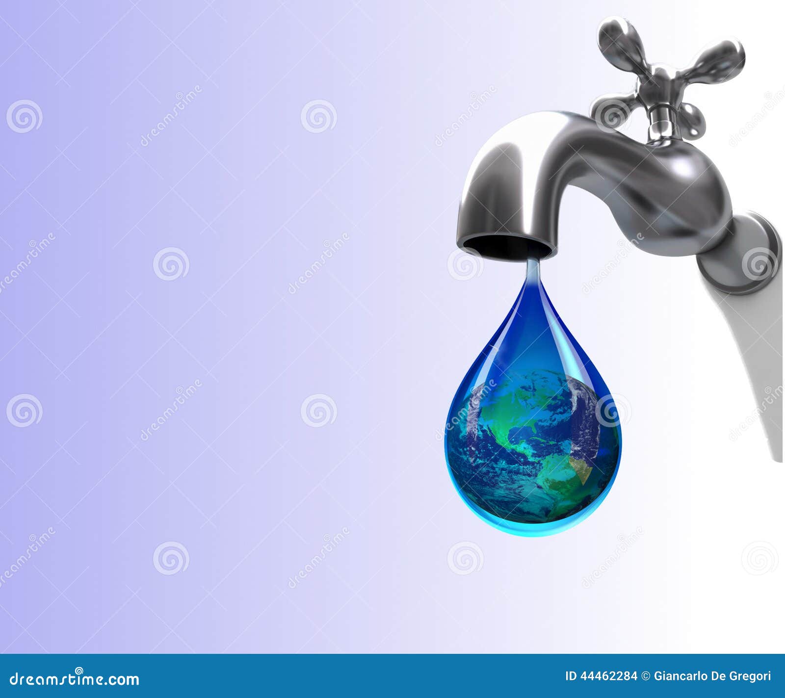 The world in a drop stock illustration. Illustration of heart - 44462284