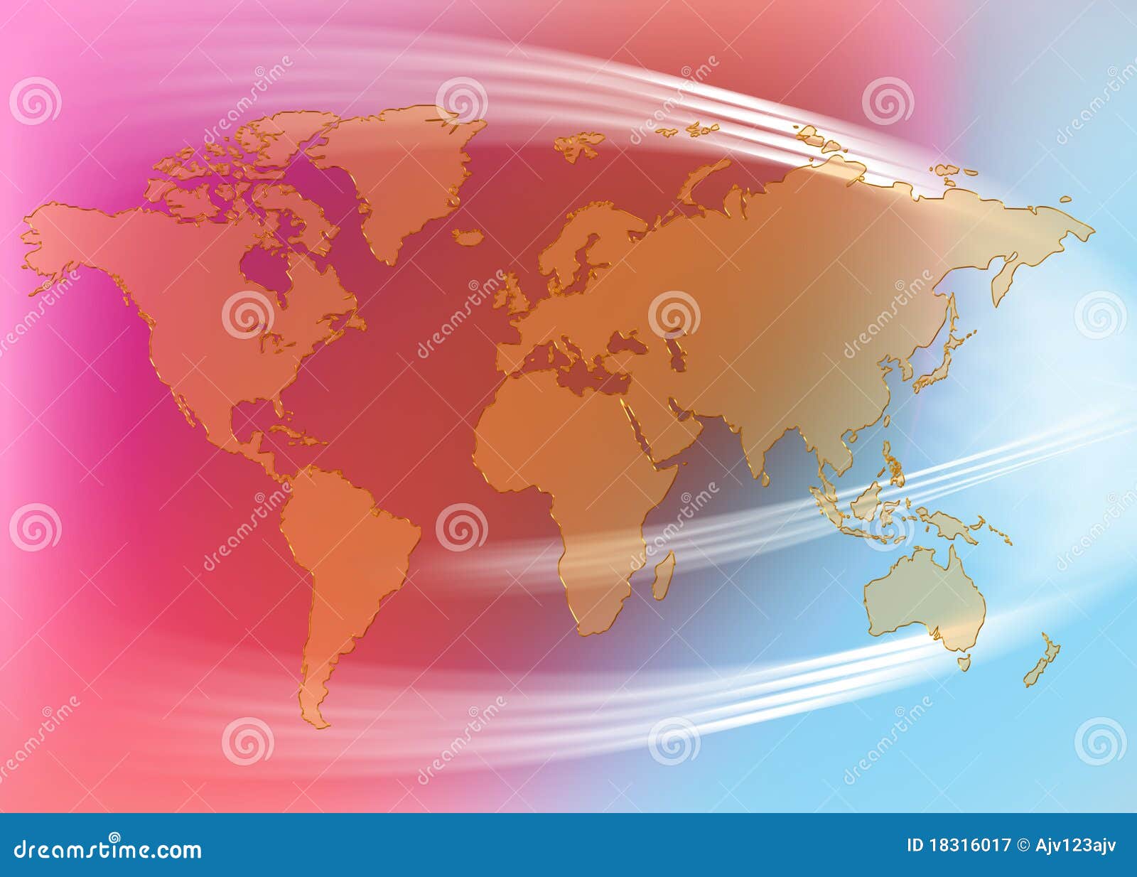 World Effect Background stock illustration. Illustration of america ...
