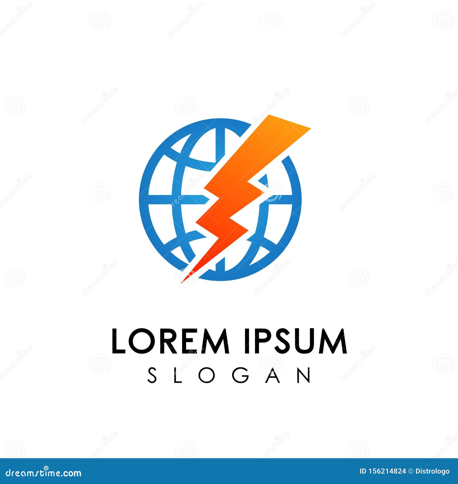 World Electric Logo Design Template. Bolt Energy Vector Icon Stock ...
