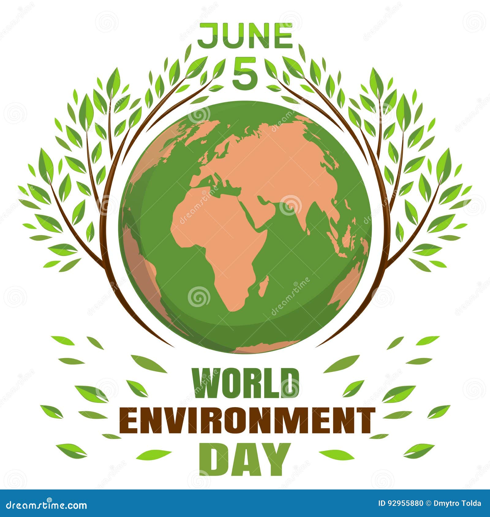 World Environment Day Concept. June 5th Stock Vector - Illustration of ... World Environment Day Concept. June 5th Stock Vector - Illustration of ...