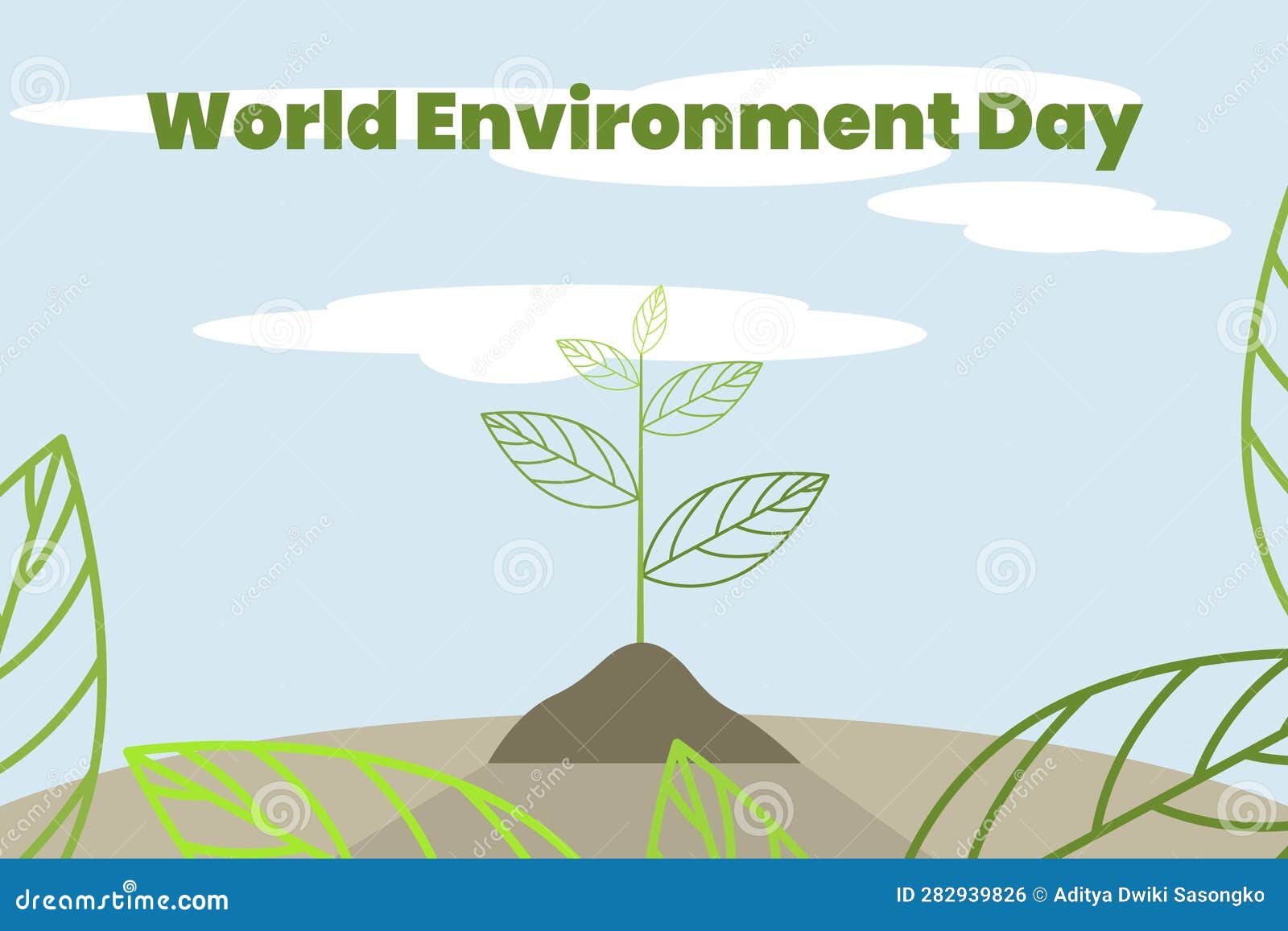 World Environment Day. Good for Poster Stock Vector - Illustration of ...