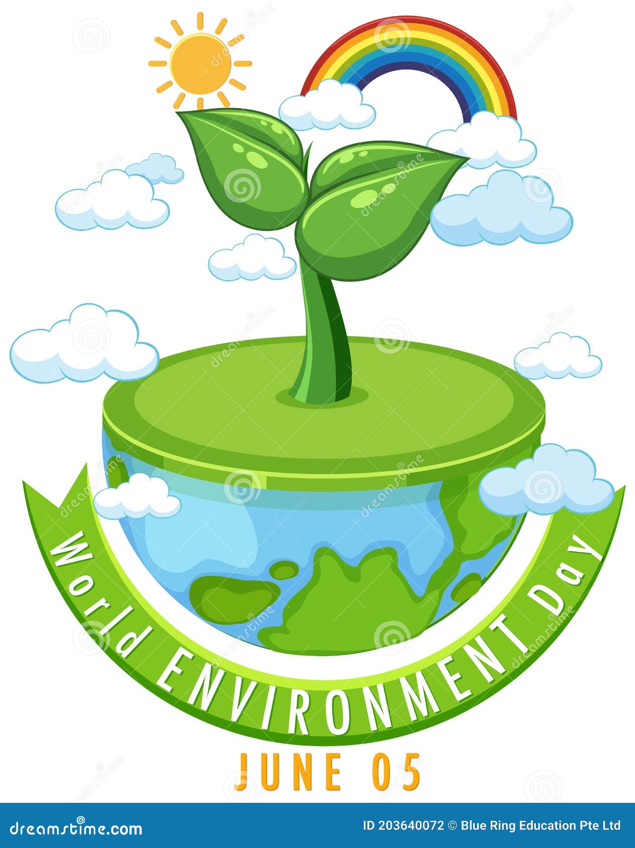 World environment day icon stock vector. Illustration of template ...