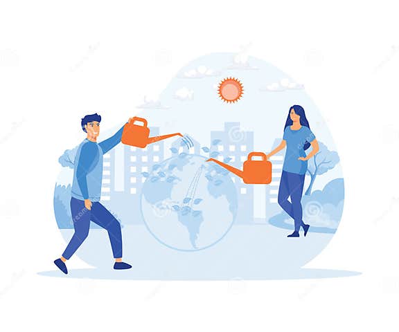 World Environment Day with Trees Growing on it, Ecology, Shared Systems ...