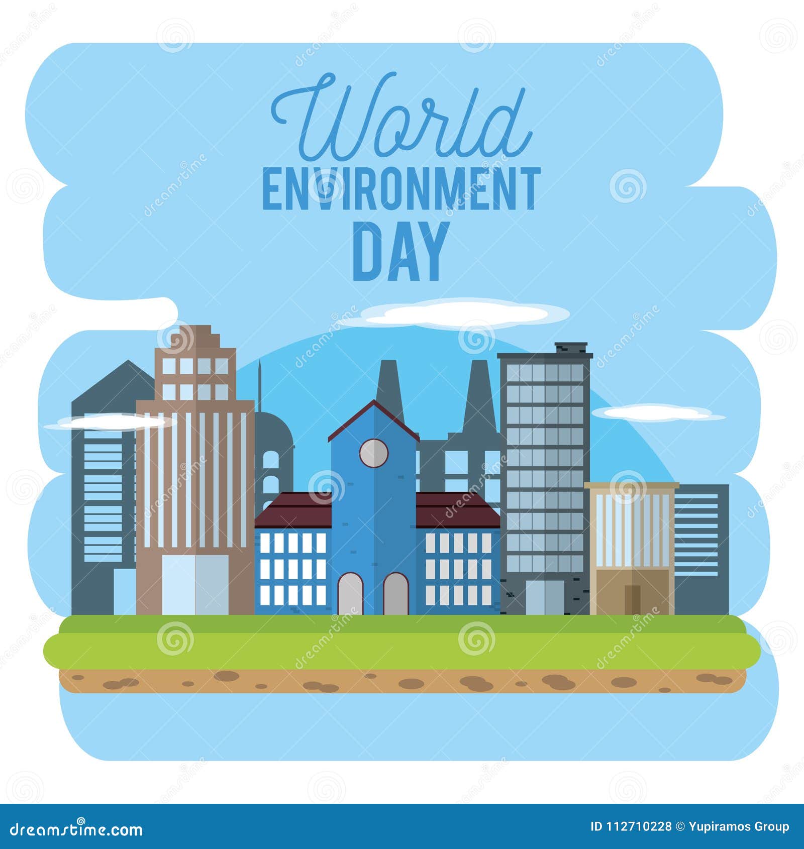 World environment day stock vector. Illustration of earth - 112710228