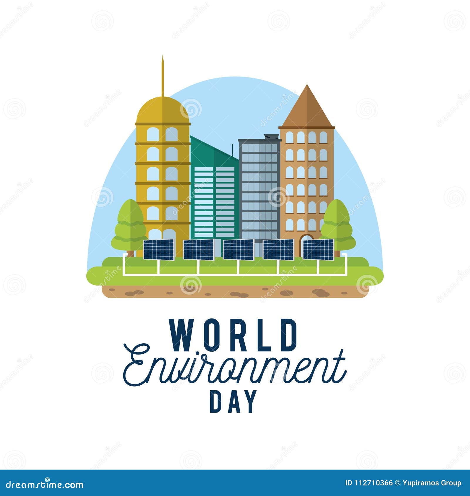 World environment day stock vector. Illustration of celebration - 112710366