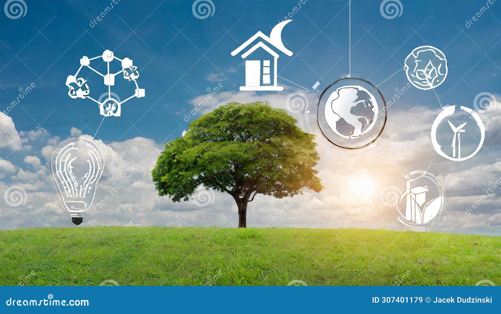 World Environment and Earth Day Concept with Eco Friendly Enviroment ...