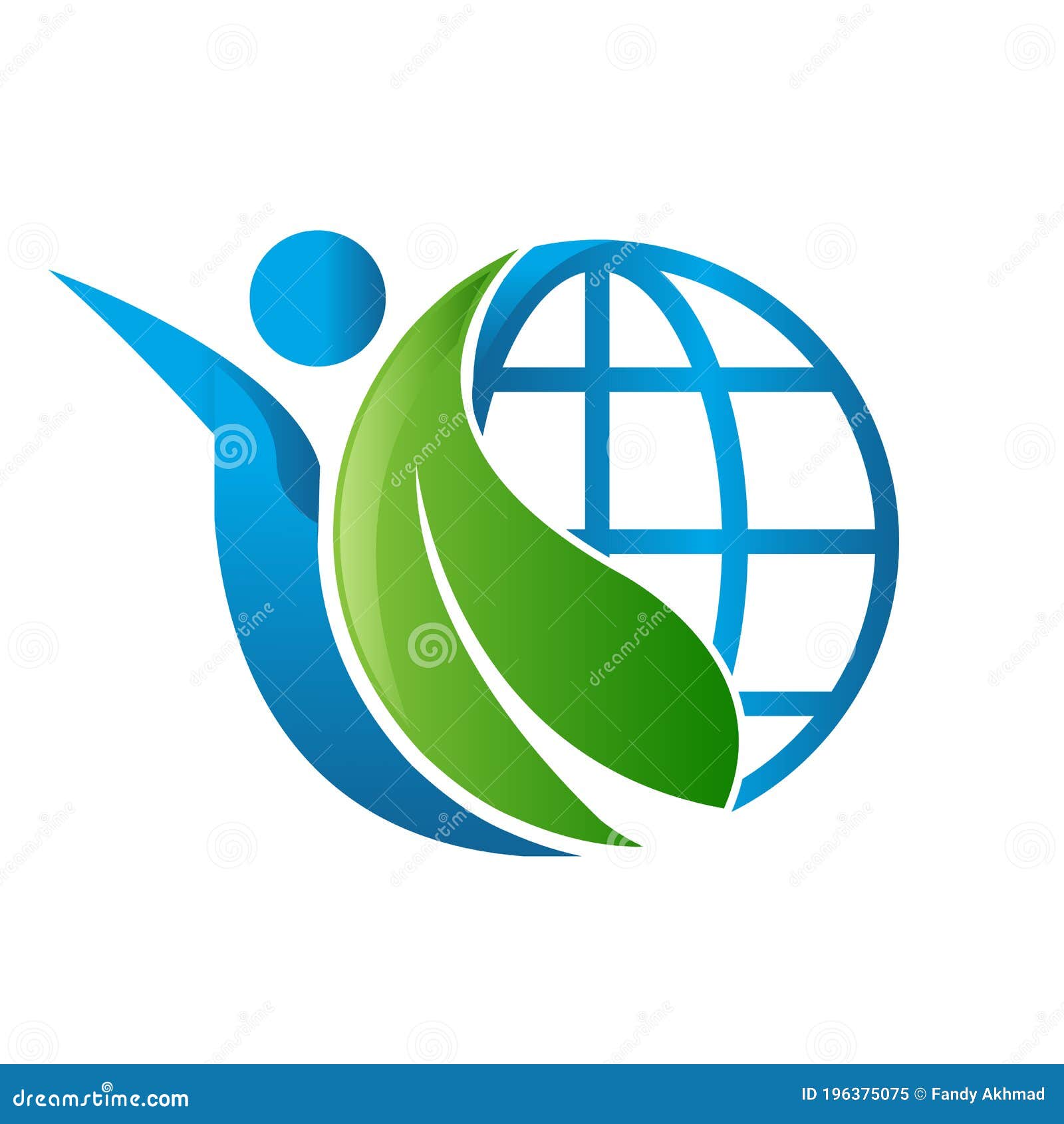 World Environment Renewable Green Energy Logo Vector Illustrations ...
