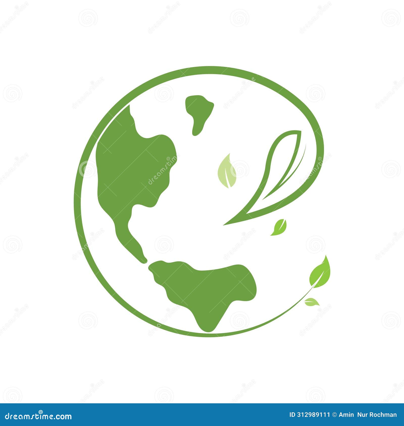 World Environmental ,saving Logo and Ecology Friendly Concept Vector ...