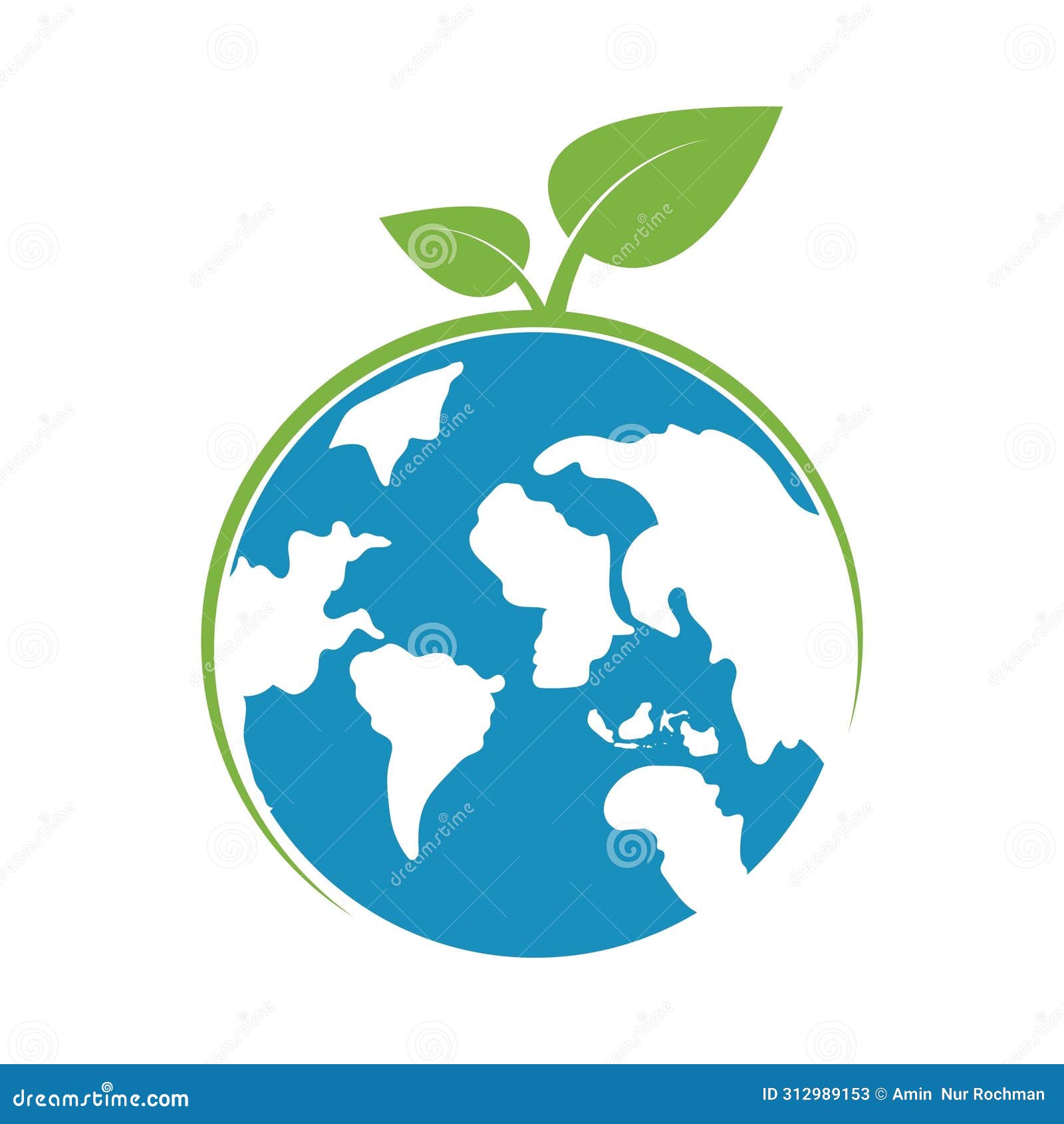 World Environmental ,saving Logo and Ecology Friendly Concept Vector ...