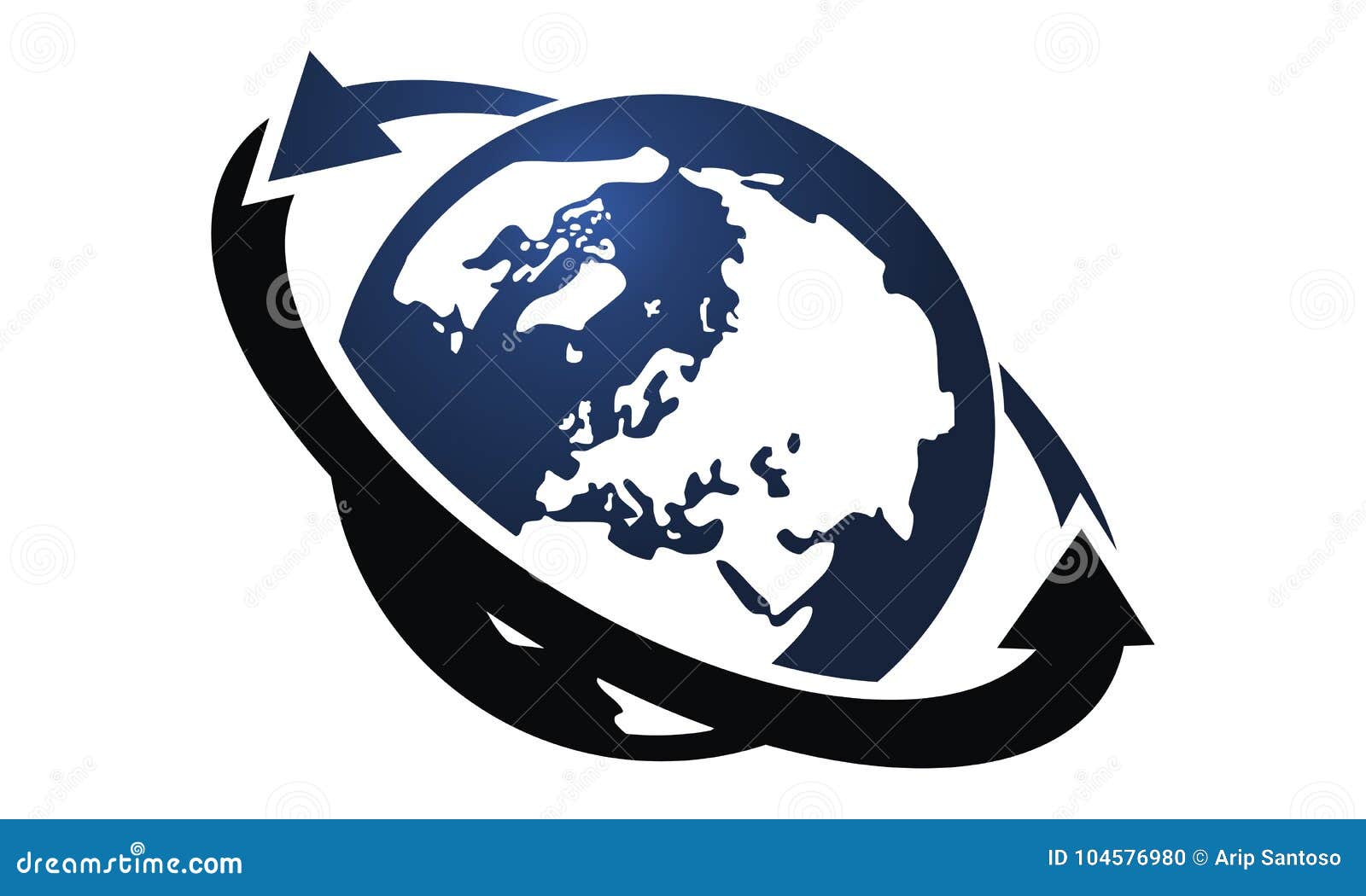 World Exchange Template stock vector. Illustration of arrow - 104576980