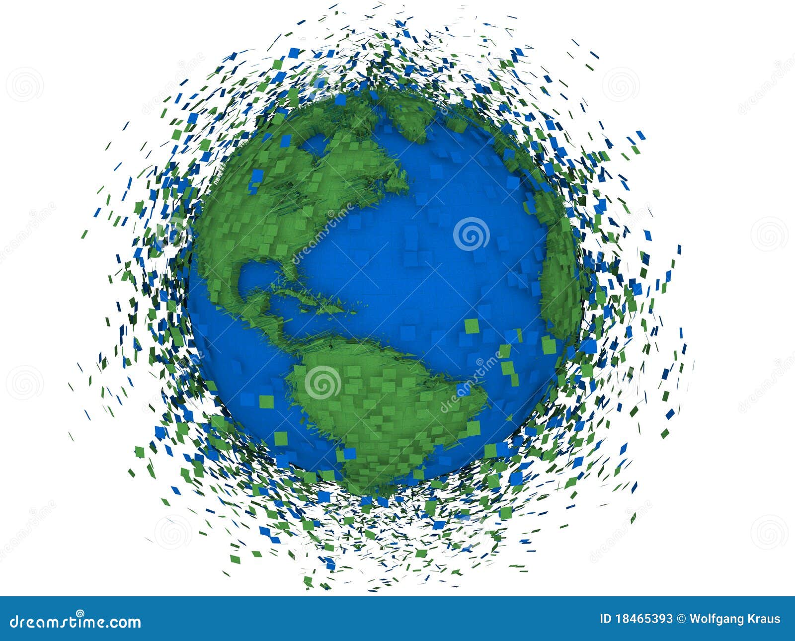 World exploding stock illustration. Illustration of geography - 18465393