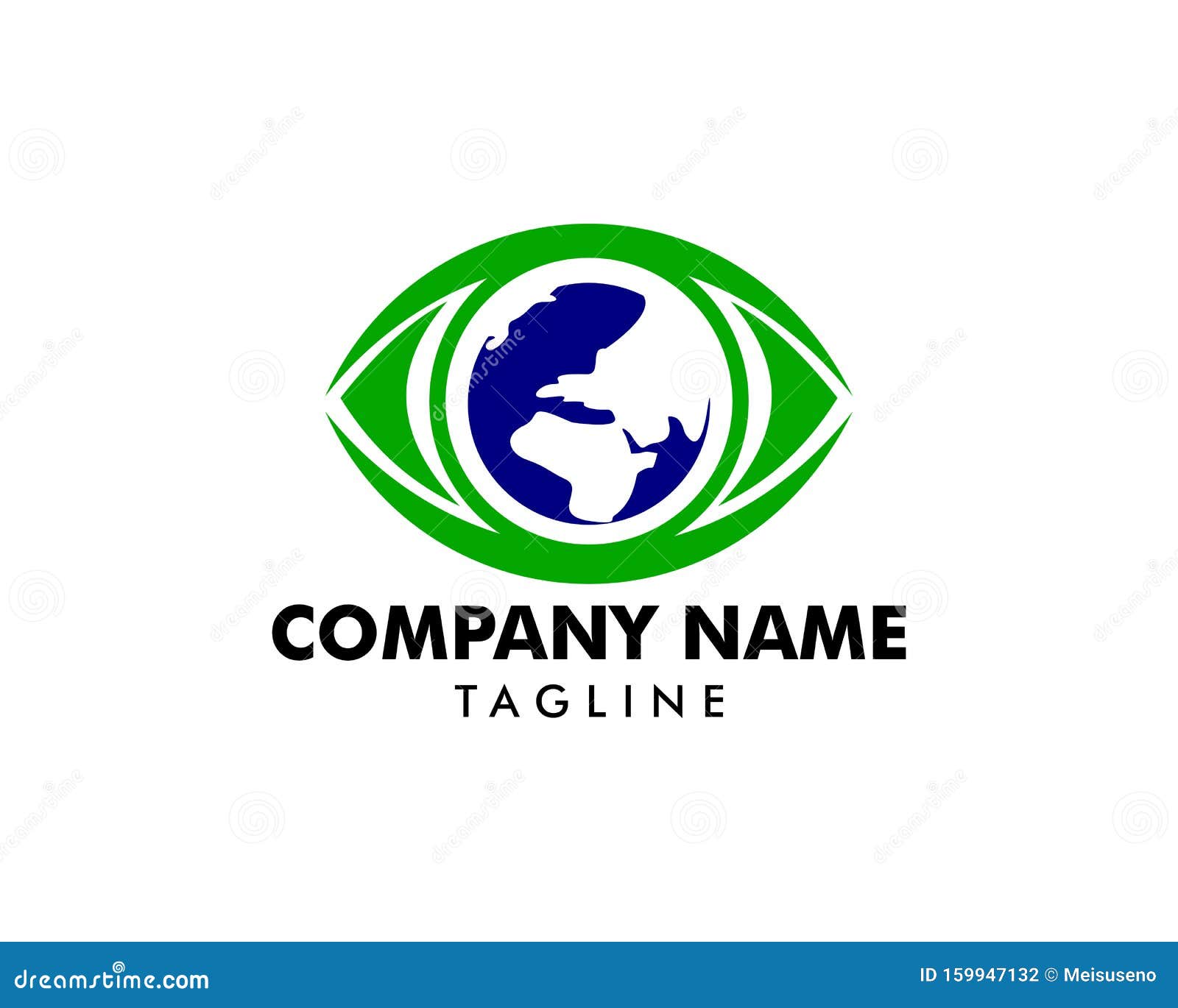 World Eye Logo Design Template Stock Vector - Illustration of design ...