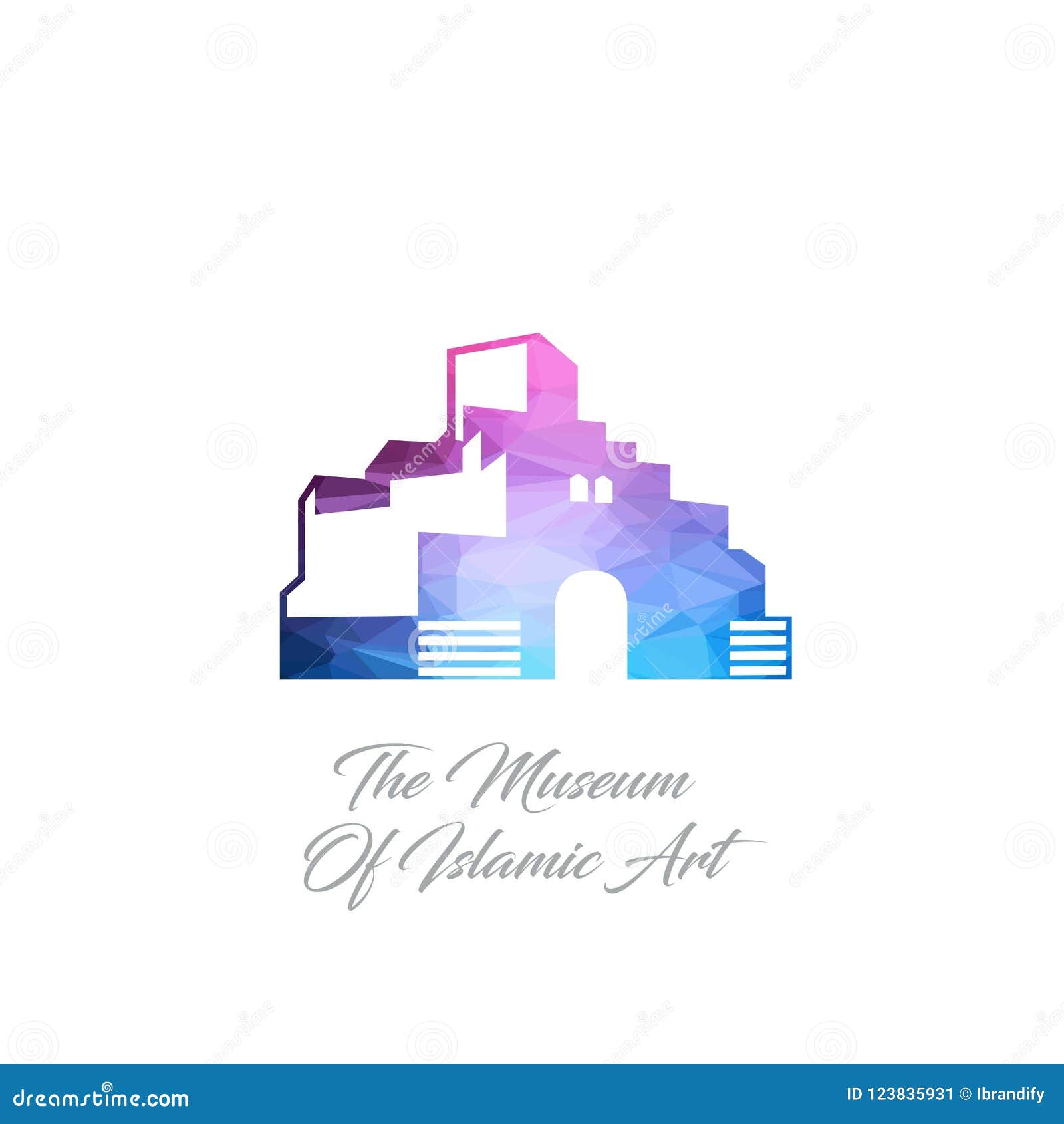 World Famous Landmarks Design with Creative Background Vector Stock ...