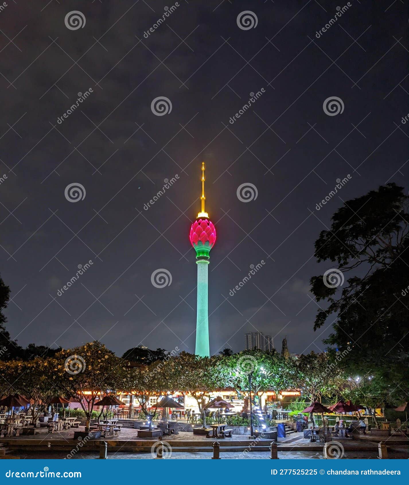 World Famous Lotus Tower in Colombo Srilanka Stock Image - Image of ...