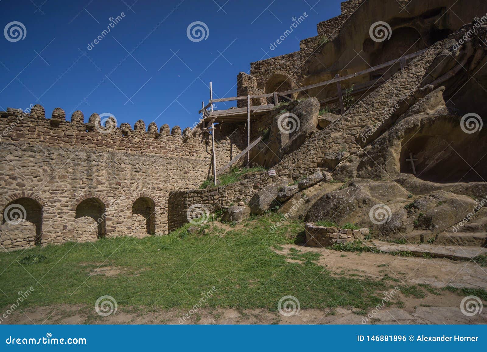 World Famous Monastery Near Azerbaijan Border Stock Photo - Image of ...